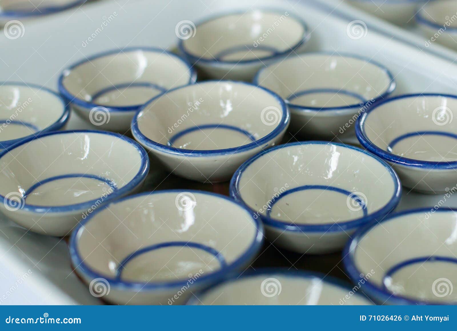 Small Ceramic Bowl of Canape. Stock Photo - Image of party, dinner ...