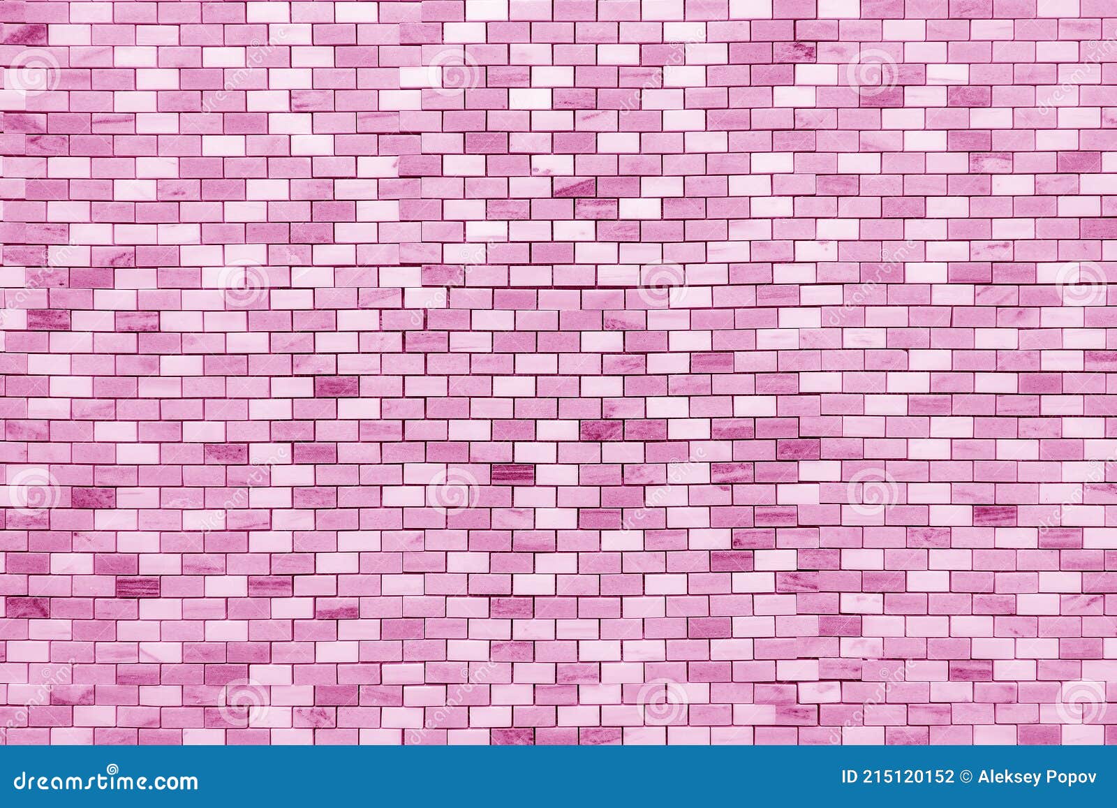 Small ceramic pink tiles. stock photo. Image of light - 215120152