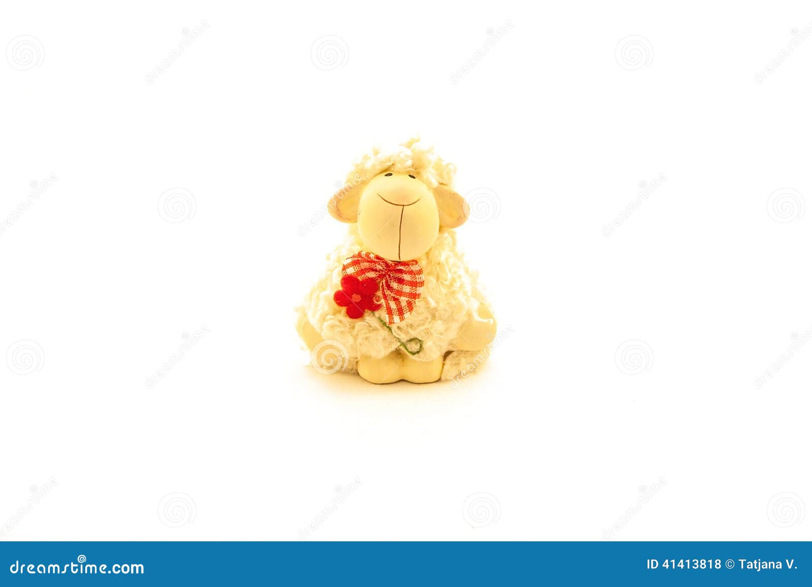 Small ceramic sheep stock photo. Image of little, photostock - 41413818