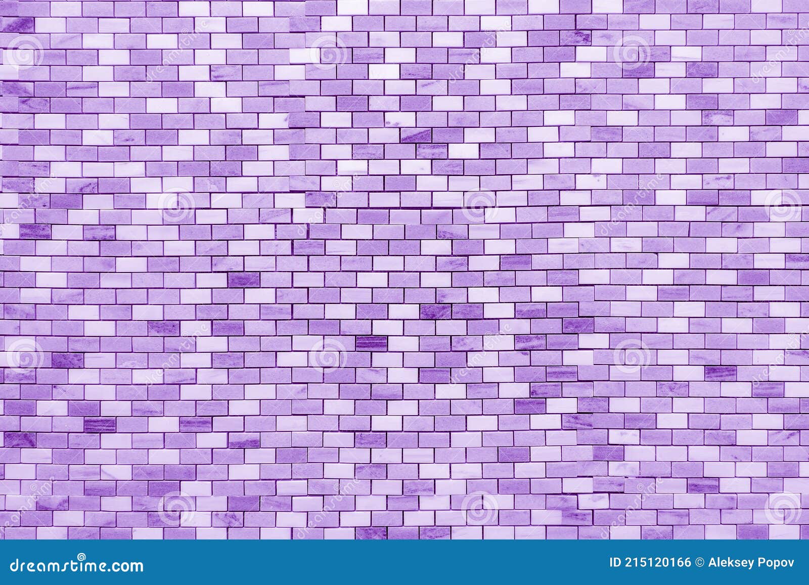 Small Ceramic Violet Tiles. Stock Photo - Image of kitchen ...