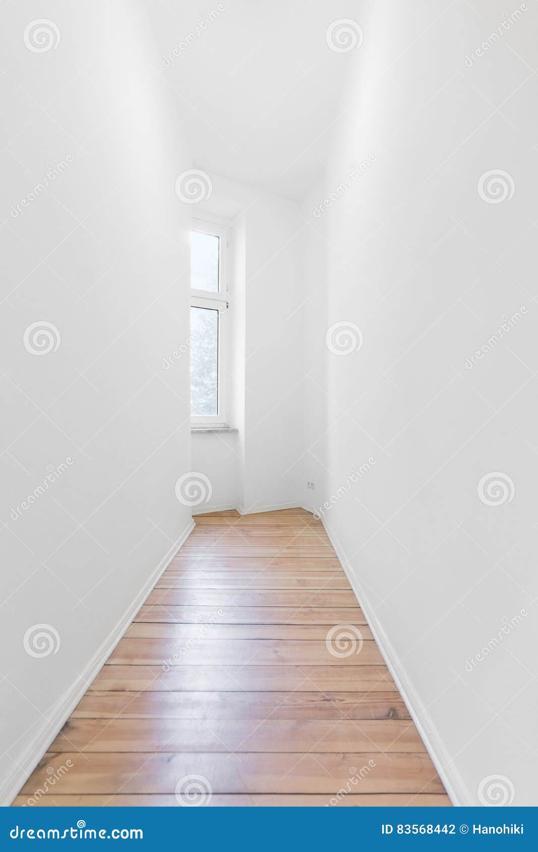 Small Chamber / Storage Room with Wooden Floor Stock Photo - Image of ...