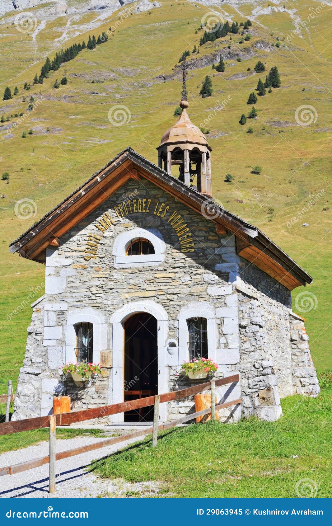 A small chapel stock image. Image of beauty, landscape - 29063945