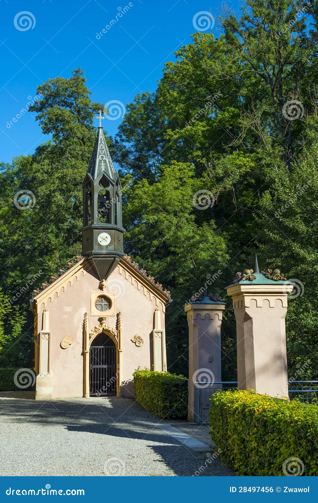 Small Chapel in Bavaria Germany Stock Photo - Image of brown, leaves ...