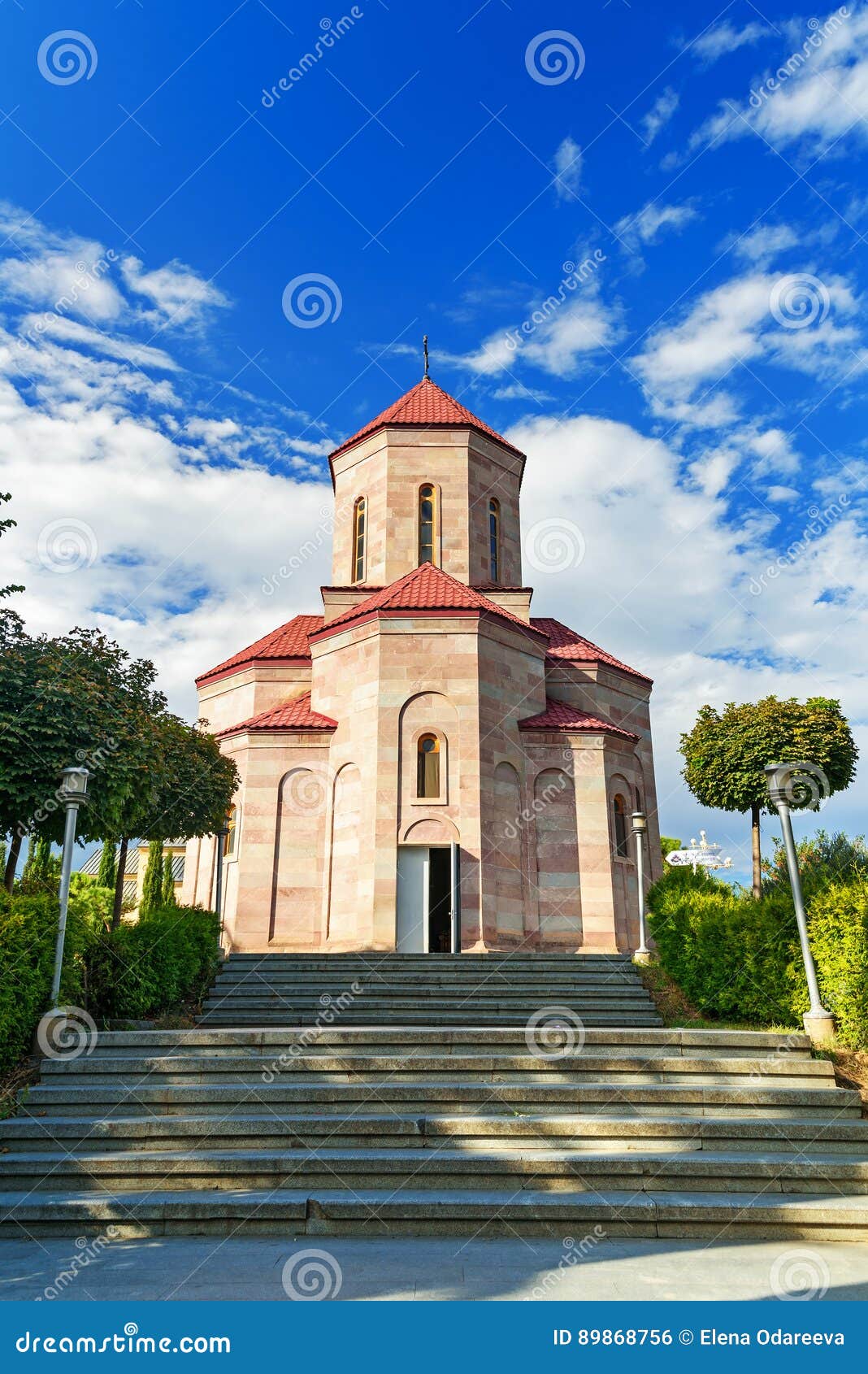 Small Chapel of Holy Trinity Cathedral in Tbilisi, Georgia Stock Photo ...