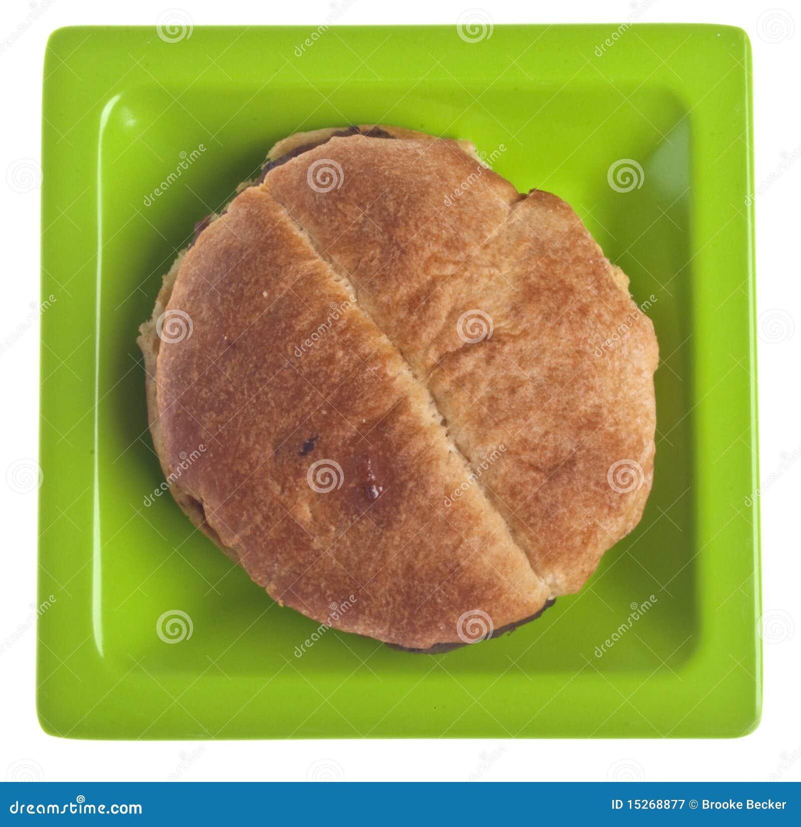 Small Cheeseburger Slider stock image. Image of plate - 15268877