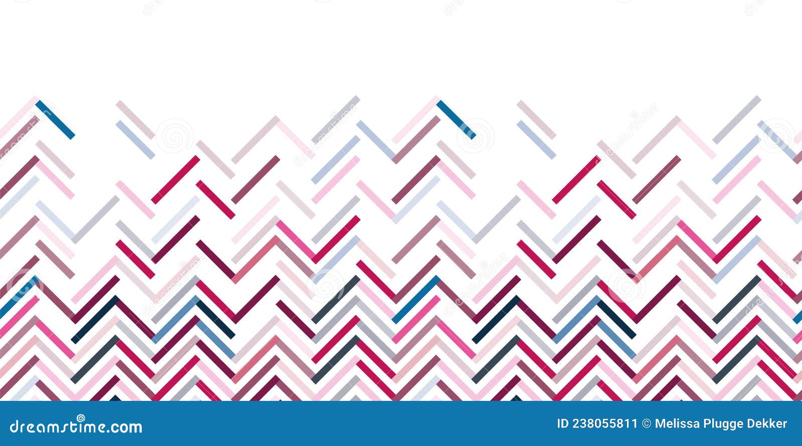 Small Chevron Tiles Light and Colored Border Stock Vector ...