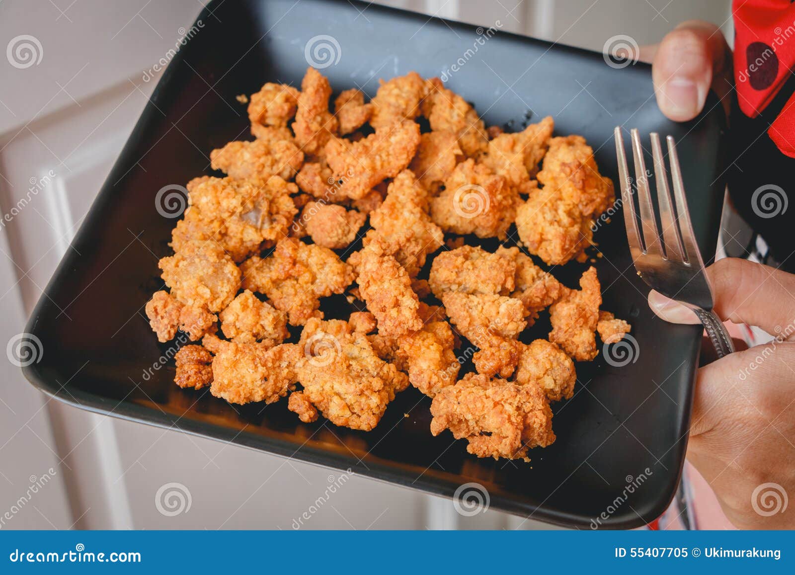 Small chicken fried stock image. Image of delicious, greasy - 55407705