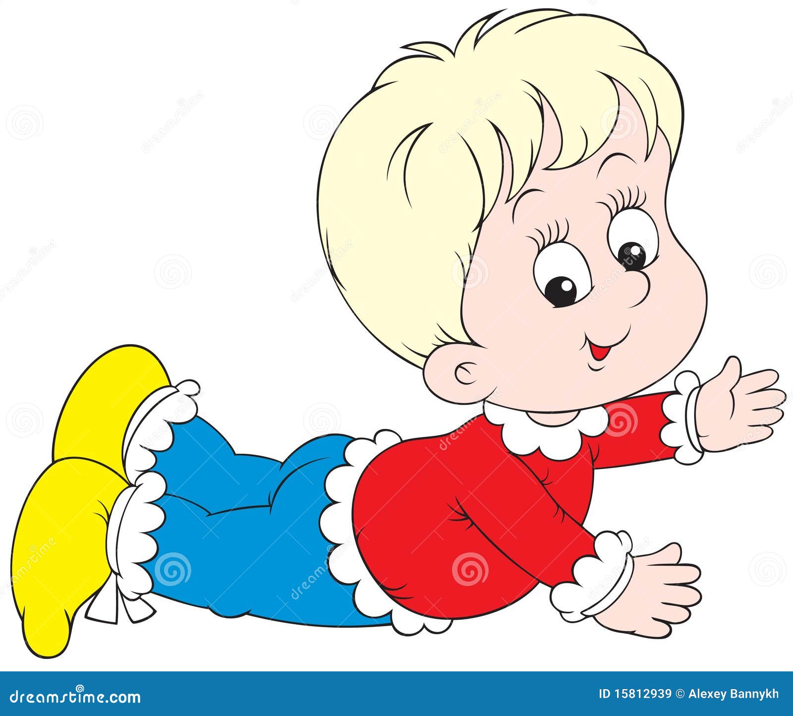 Small child stock vector. Illustration of tiny, toddlerhood - 15812939
