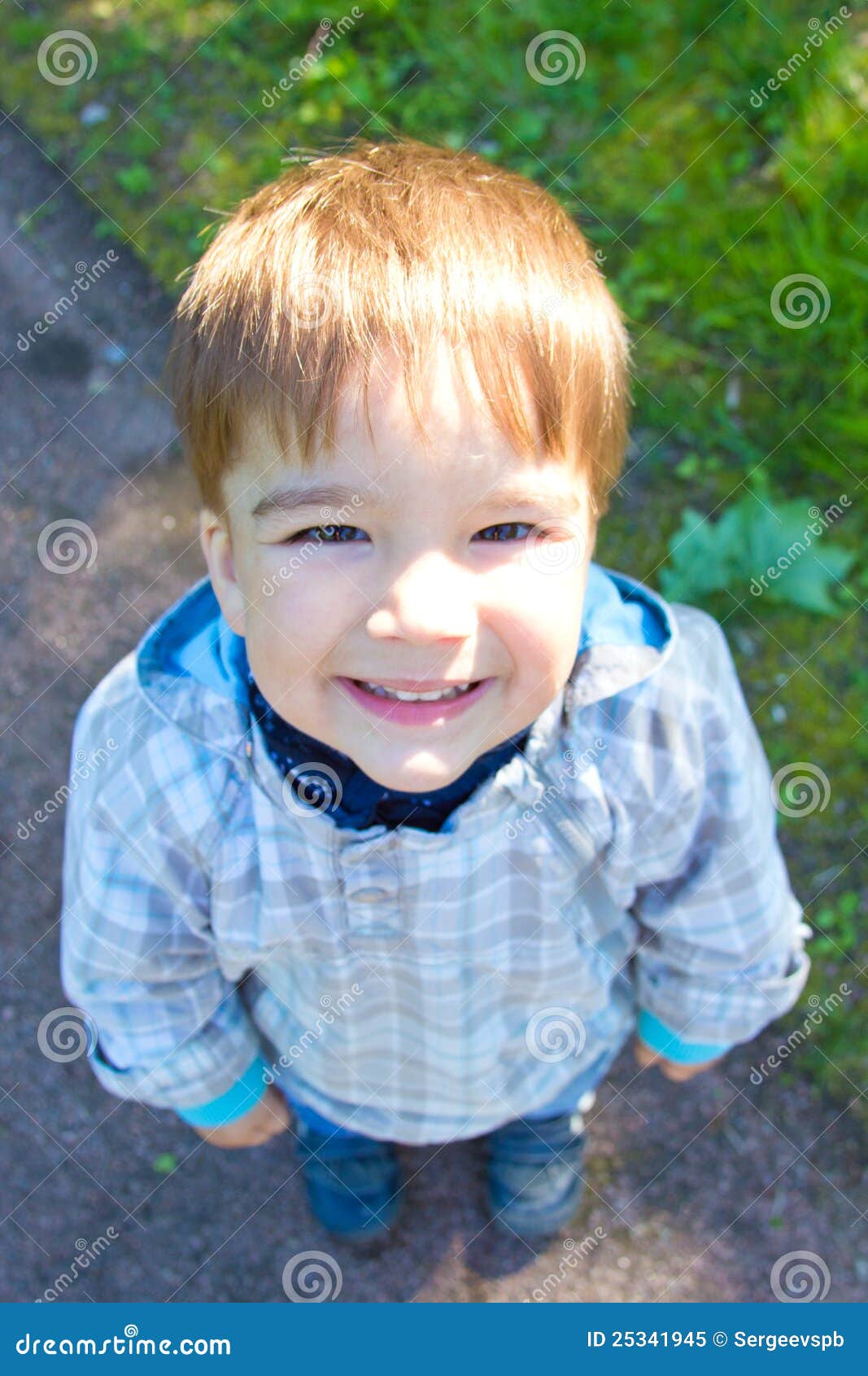 Small child stock image. Image of dressing, head, happiness - 25341945