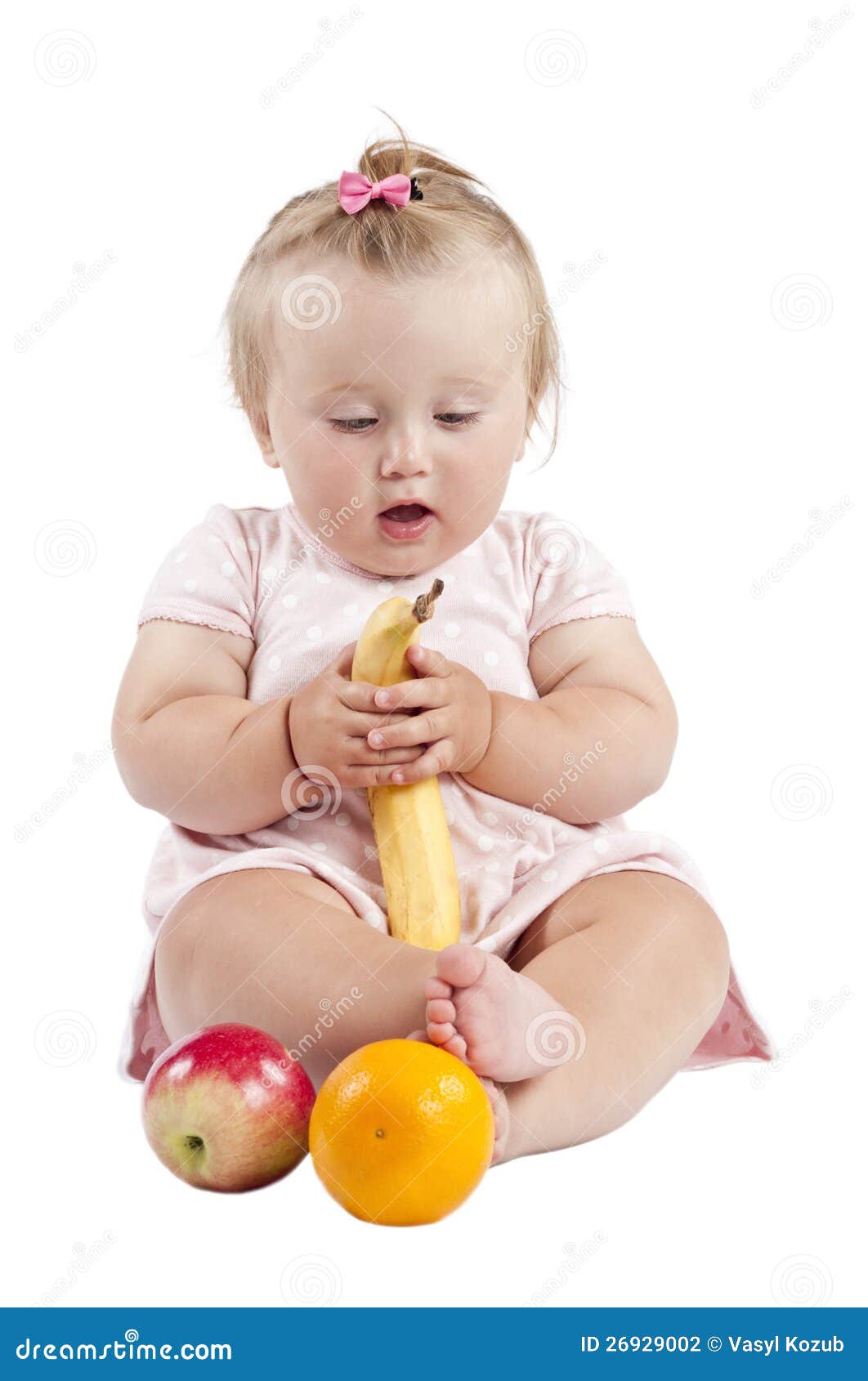 Small child stock photo. Image of banana, little, healthy - 26929002