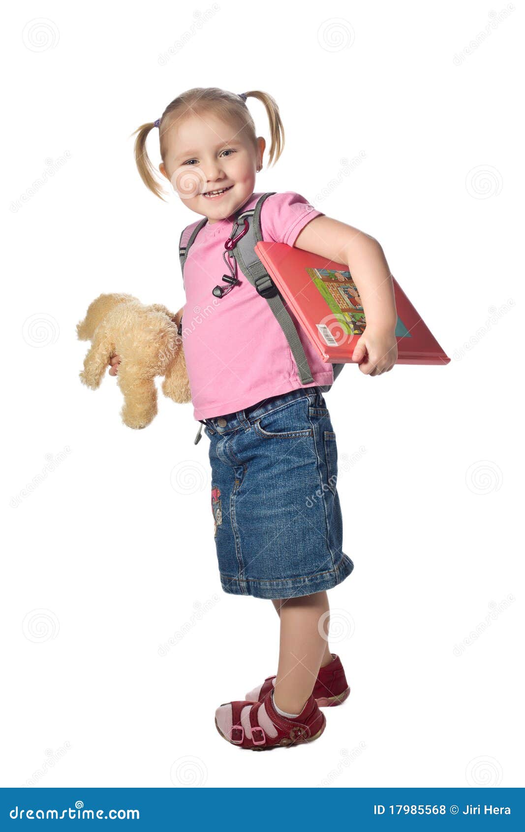 Small child with a book stock photo. Image of education - 17985568