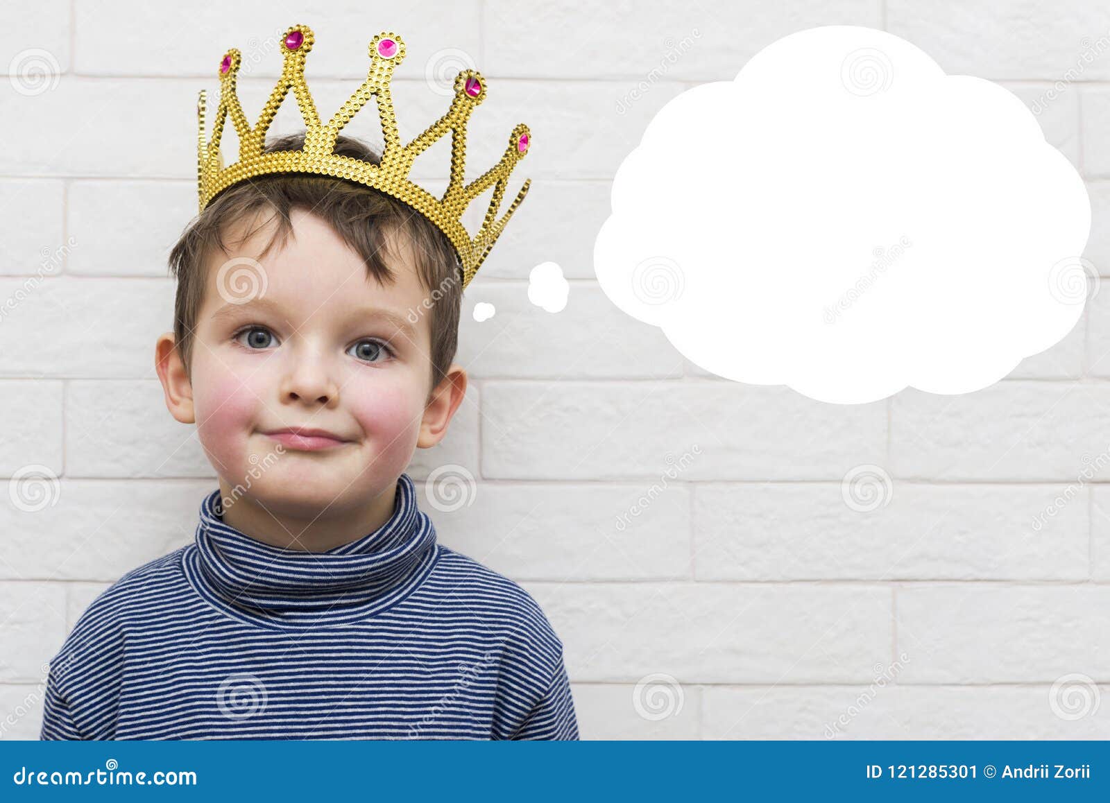 Child Kid Crown Princess In Birthday Party Stock Photography ...