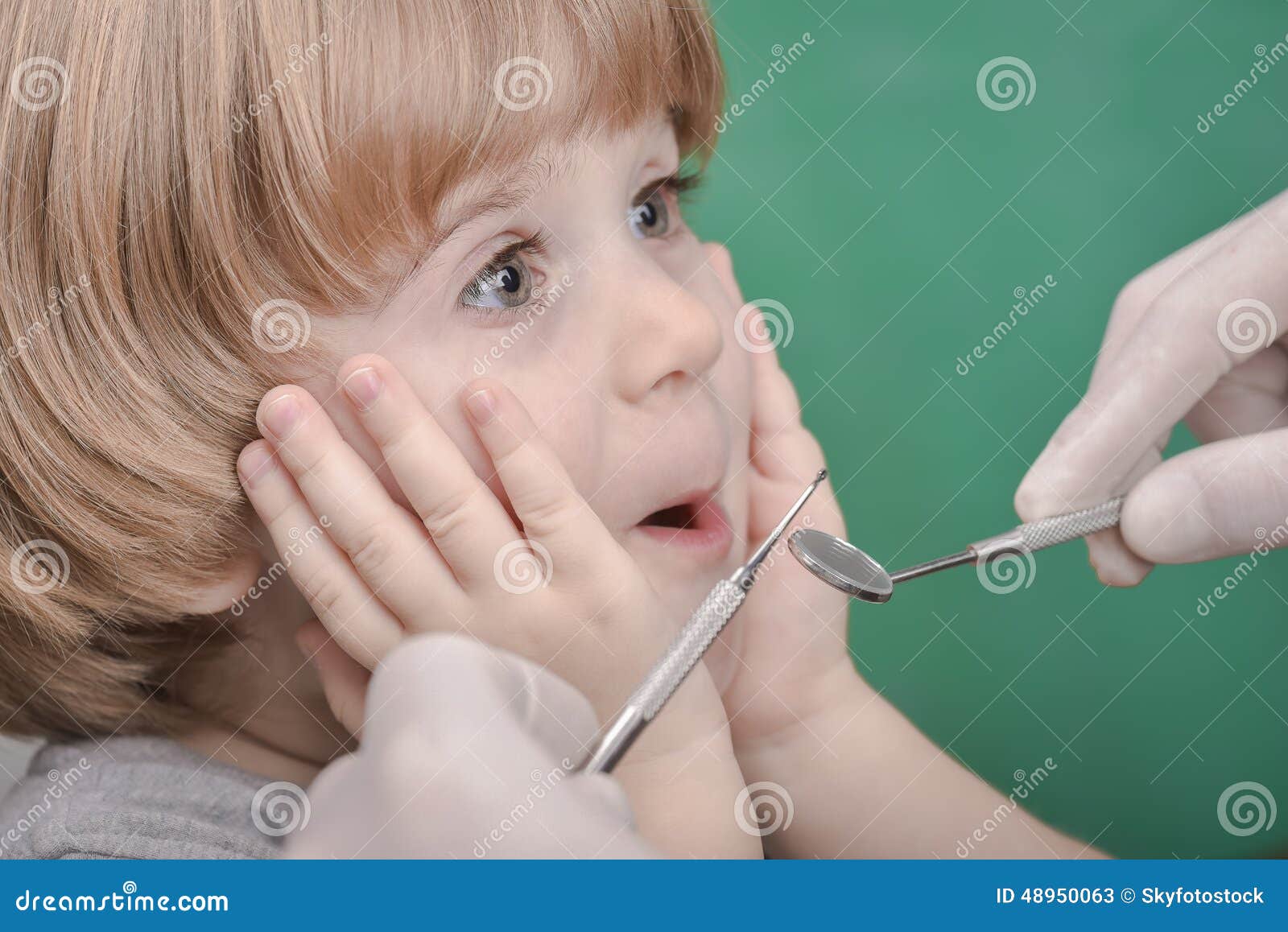 Small Child and Dental Instrument Stock Image - Image of dentist, medic ...