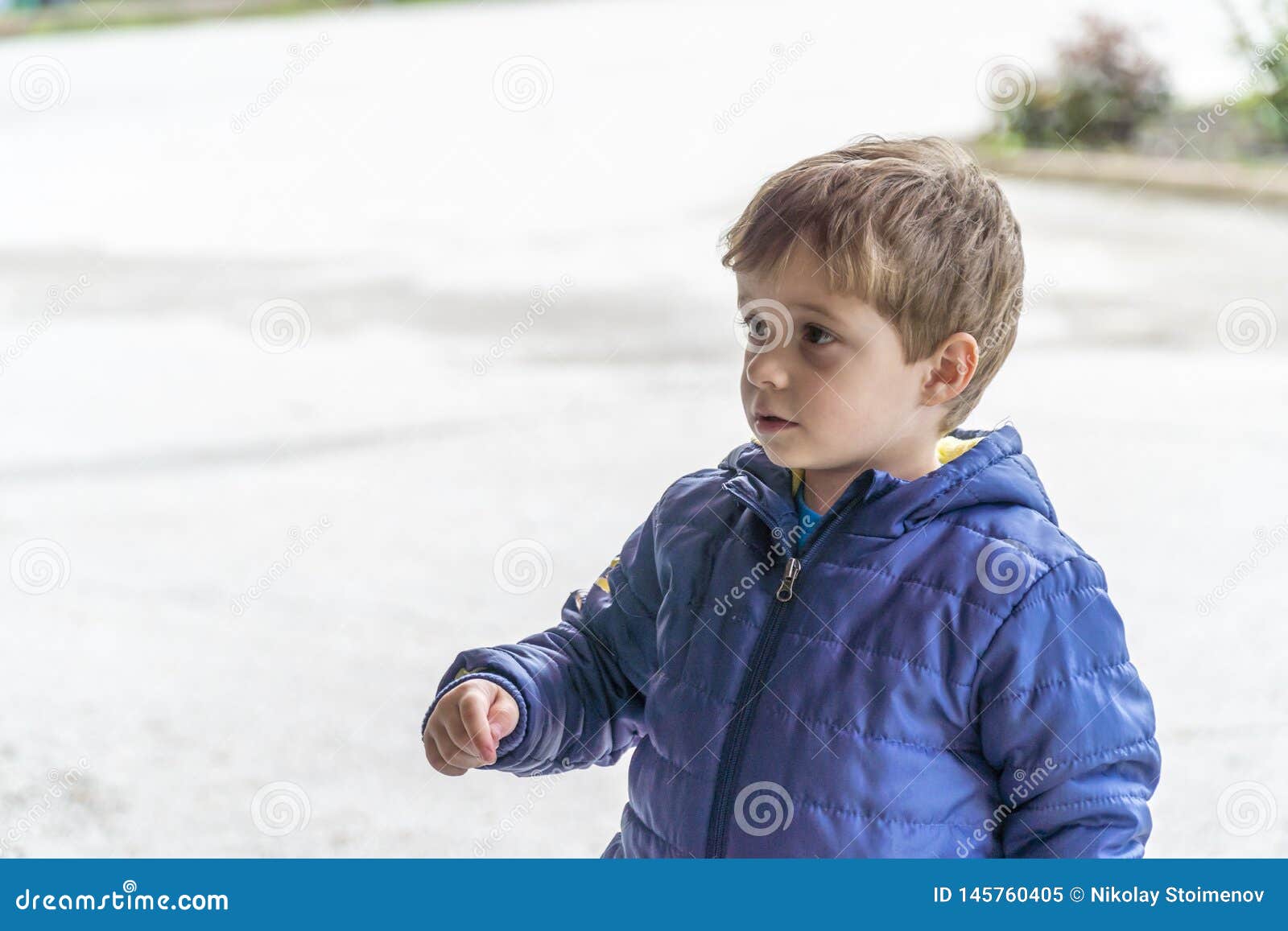 Small Child Pointing at Something Stock Image - Image of caucasian ...