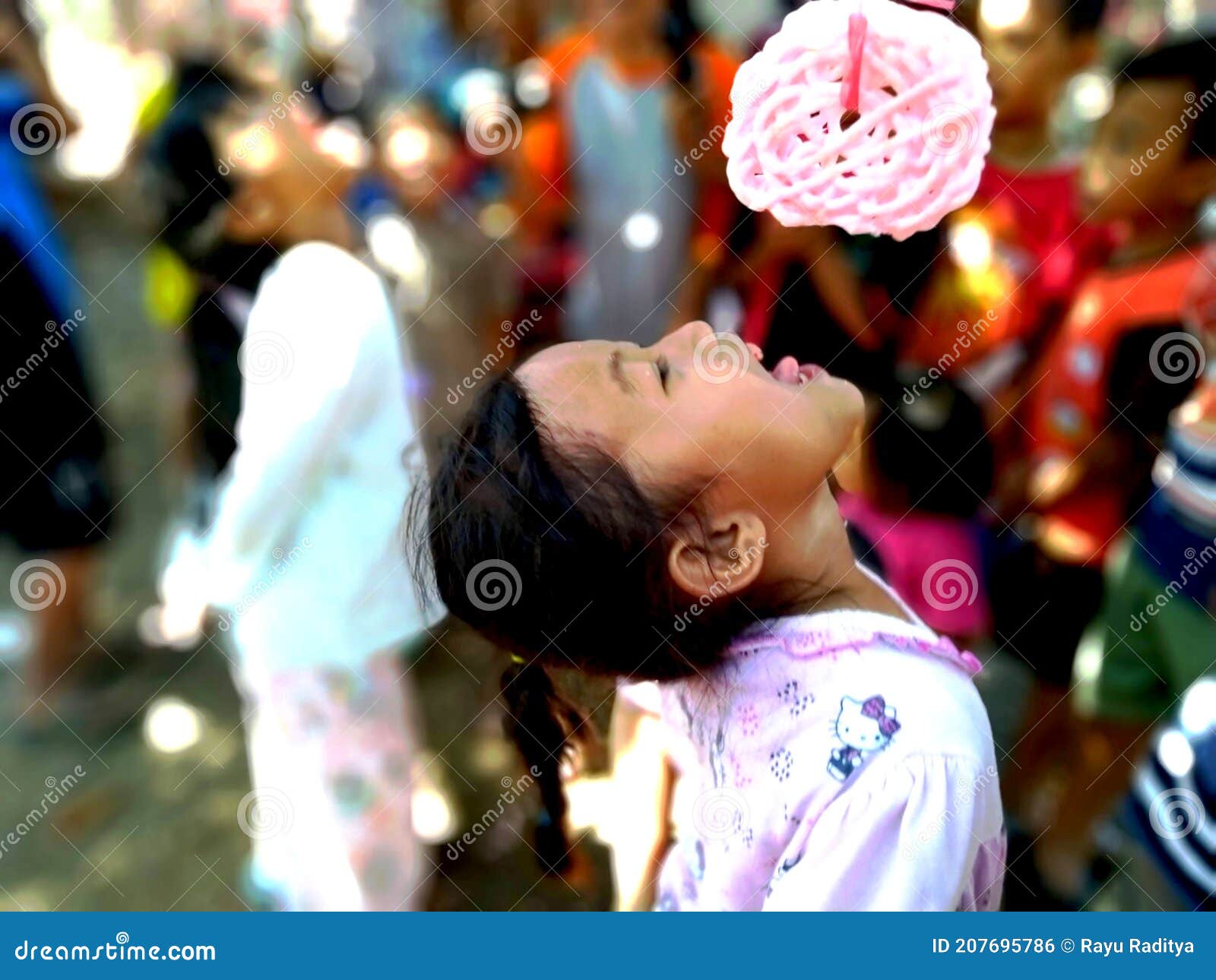 Small Children are Eating a Cracker Stock Photo - Image of small ...