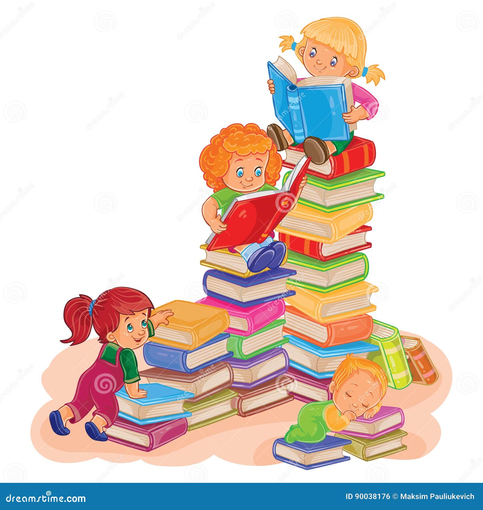 Libri Clipart Of Children