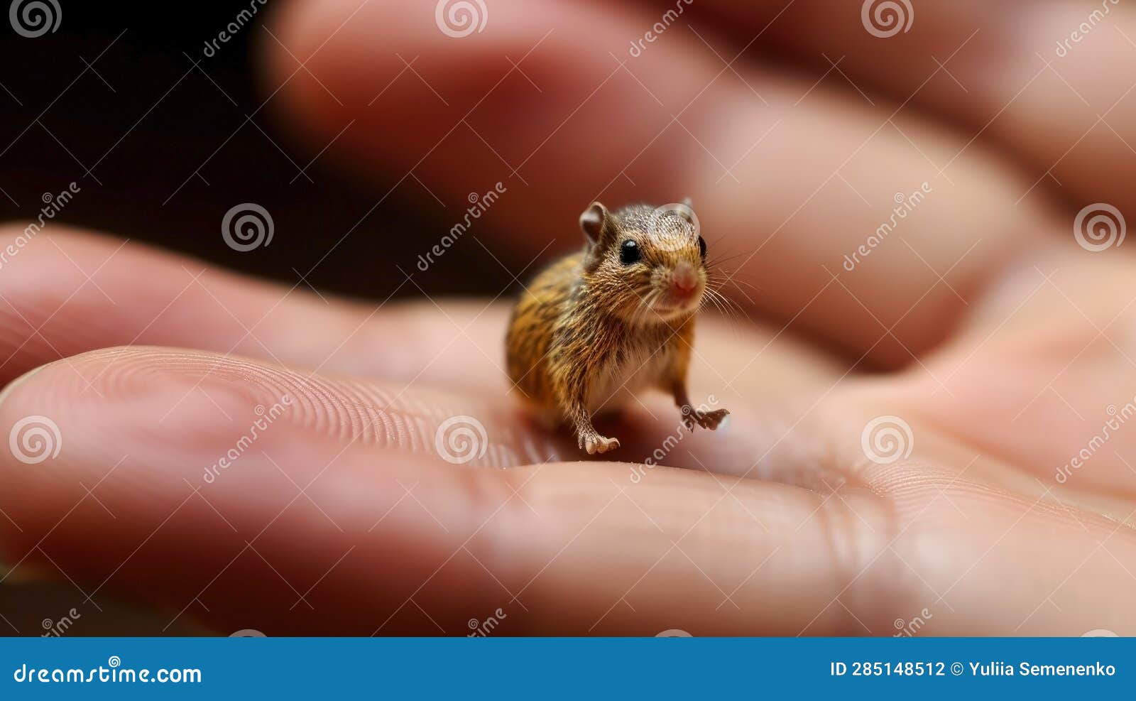 Chipmunk Hand Drawn With Contour Lines On White Background. Monochrome ...
