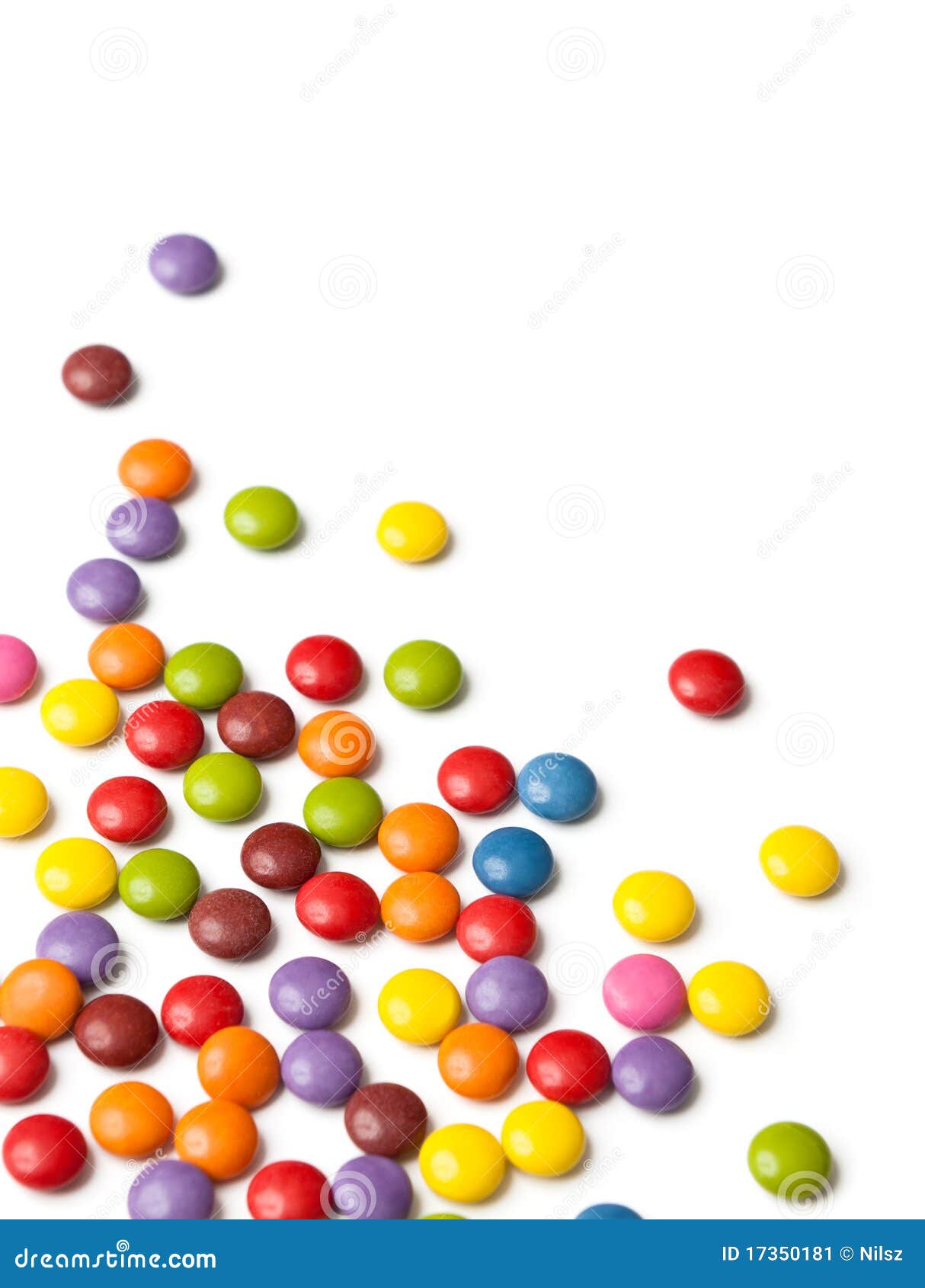 Small chocolate drops stock image. Image of orange, colored - 17350181