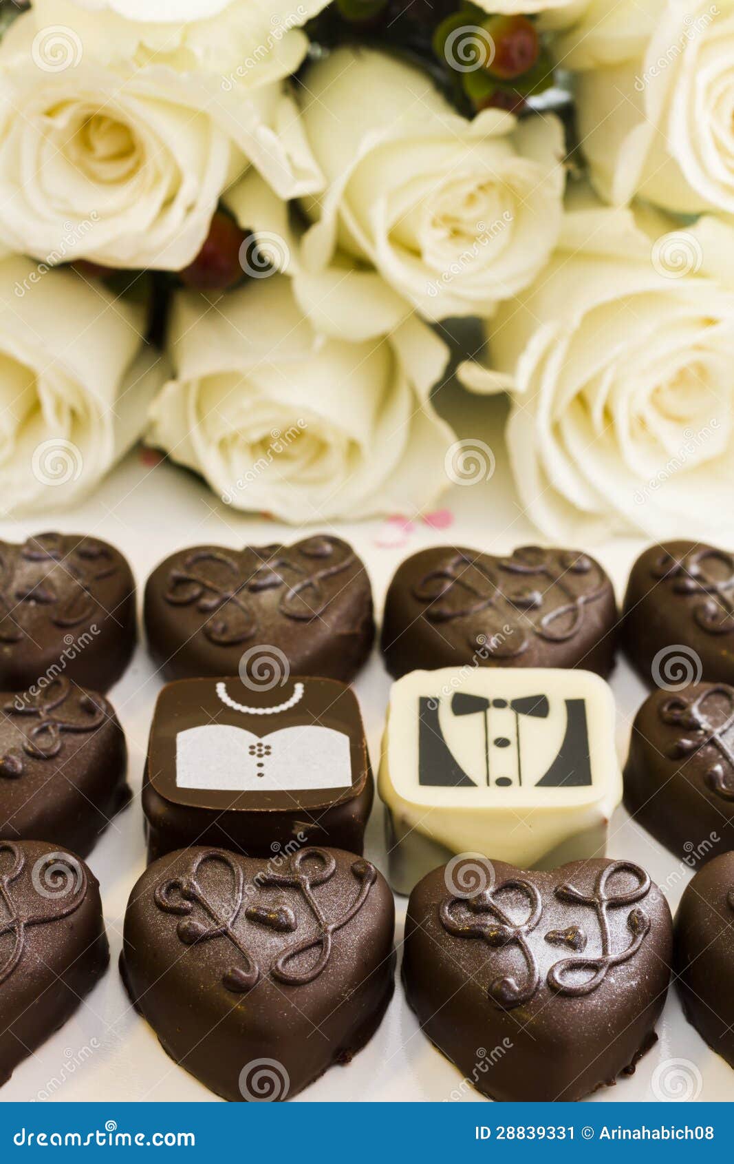 Small chocolates stock image. Image of pastrie, dessert - 28839331