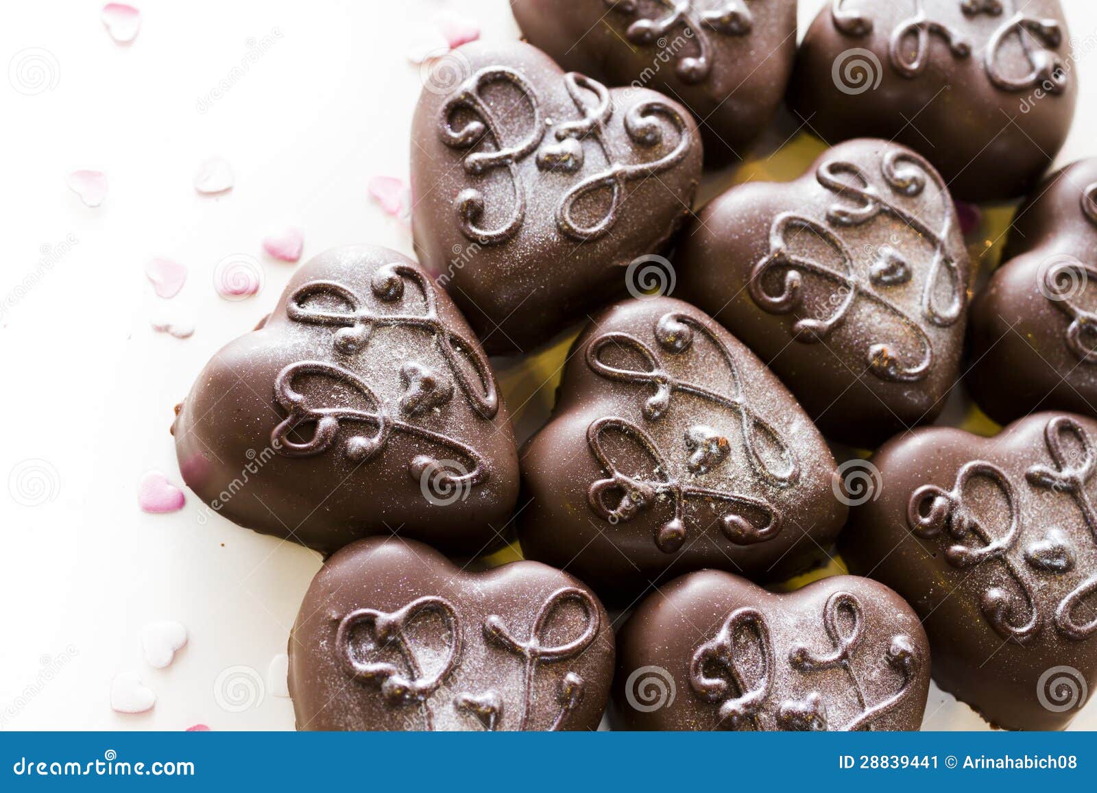 Small chocolates stock image. Image of indulgence, pastrie - 28839441