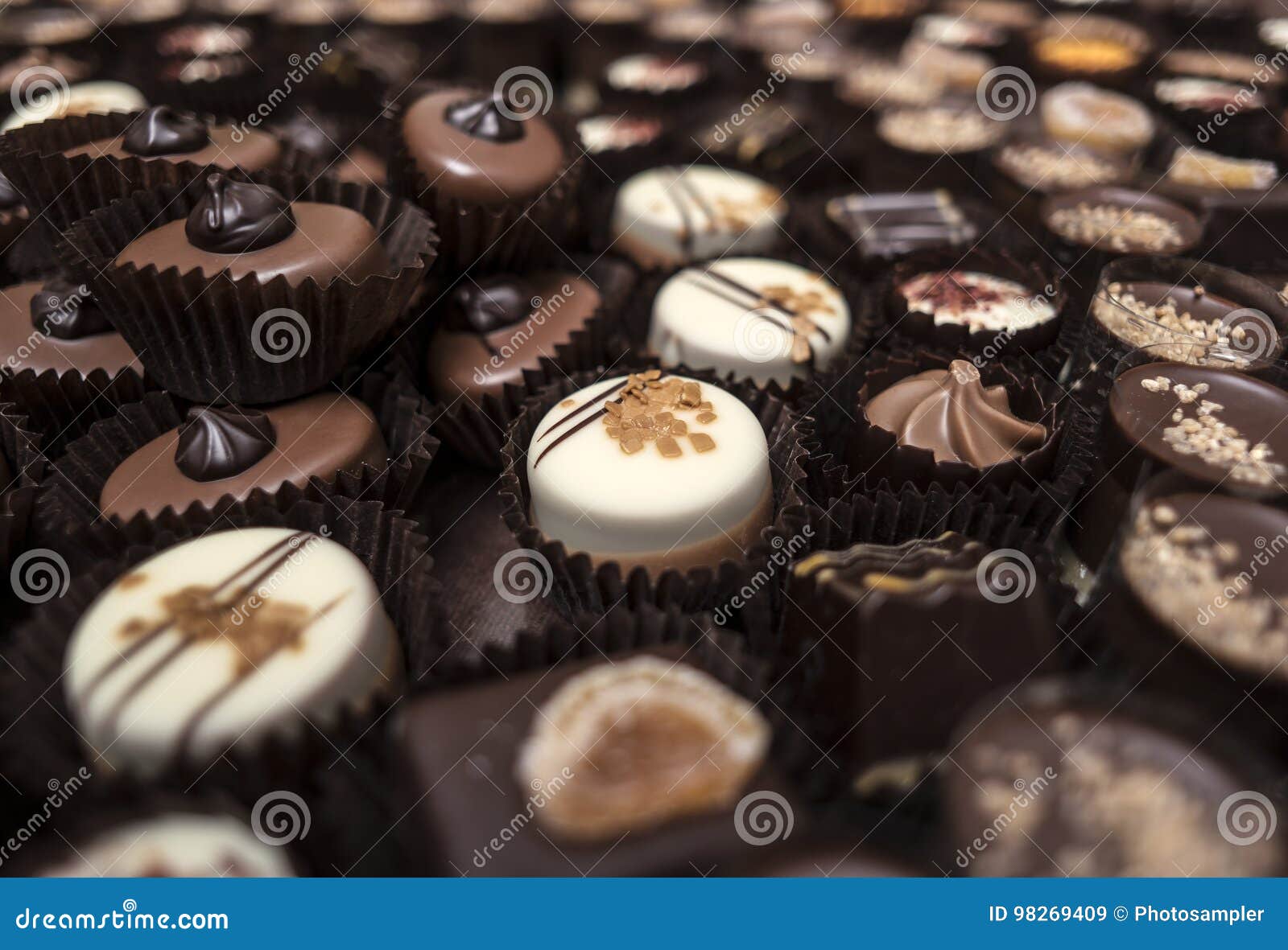Small Chocolates Royalty-Free Stock Photography | CartoonDealer.com ...