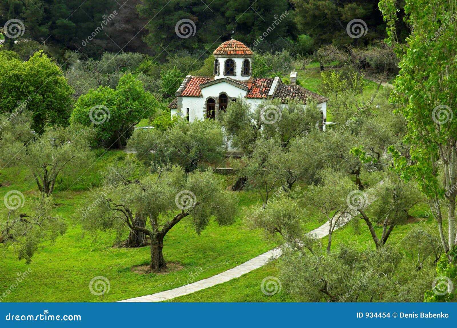 Small christian church stock photo. Image of europe, prayer - 934454