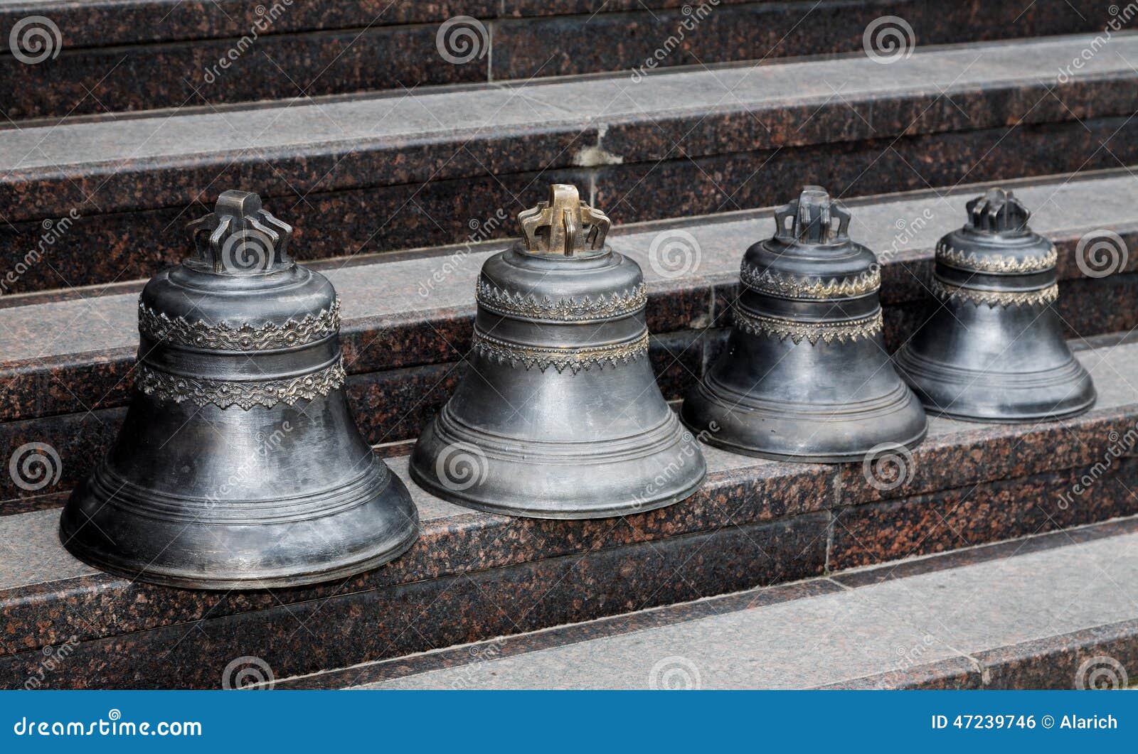 Small church bells stand stock photo. Image of ancient - 47239746
