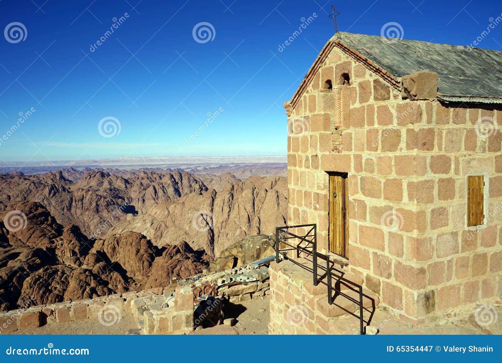 Small church and mountain stock image. Image of christian - 65354447