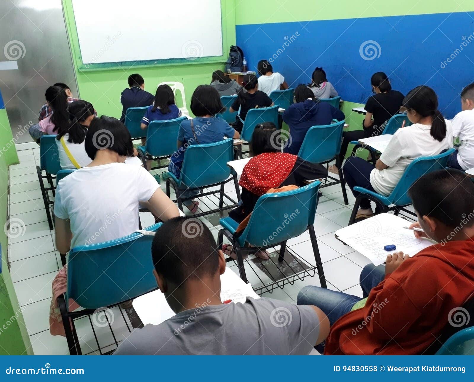 A Small Class of a Tutorial School Editorial Stock Photo - Image of ...