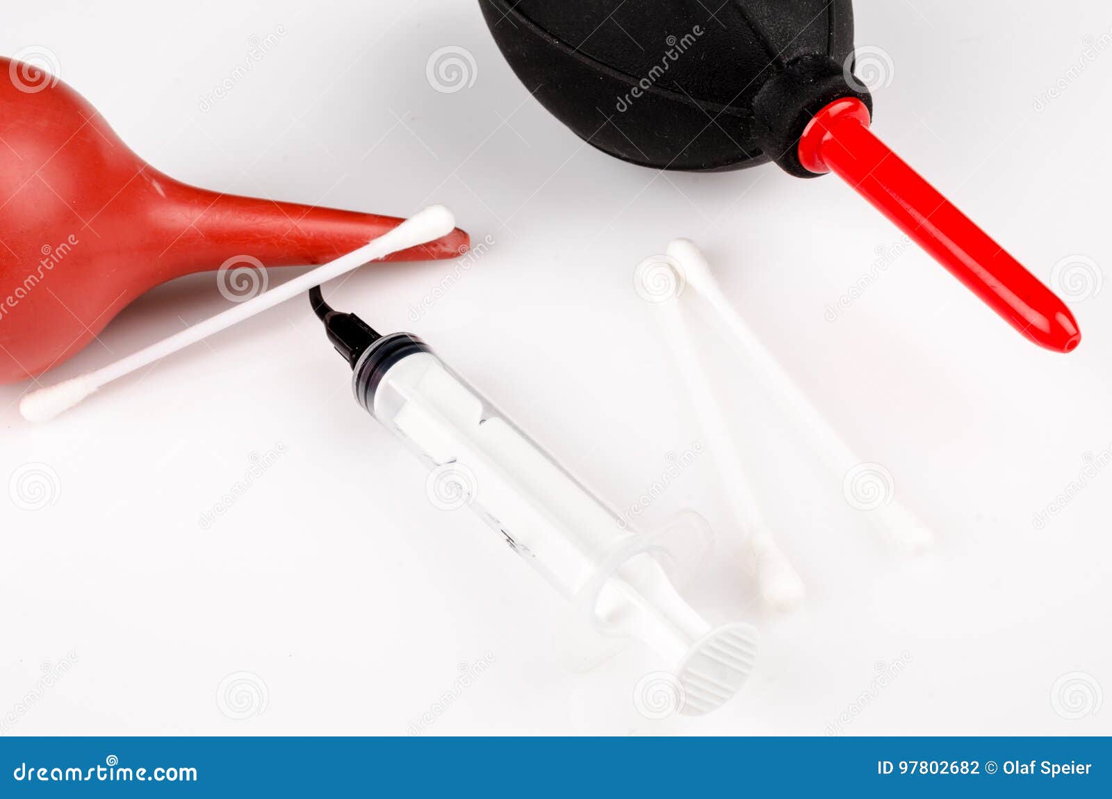 Small cleaning objects stock photo. Image of rubber, clean - 97802682