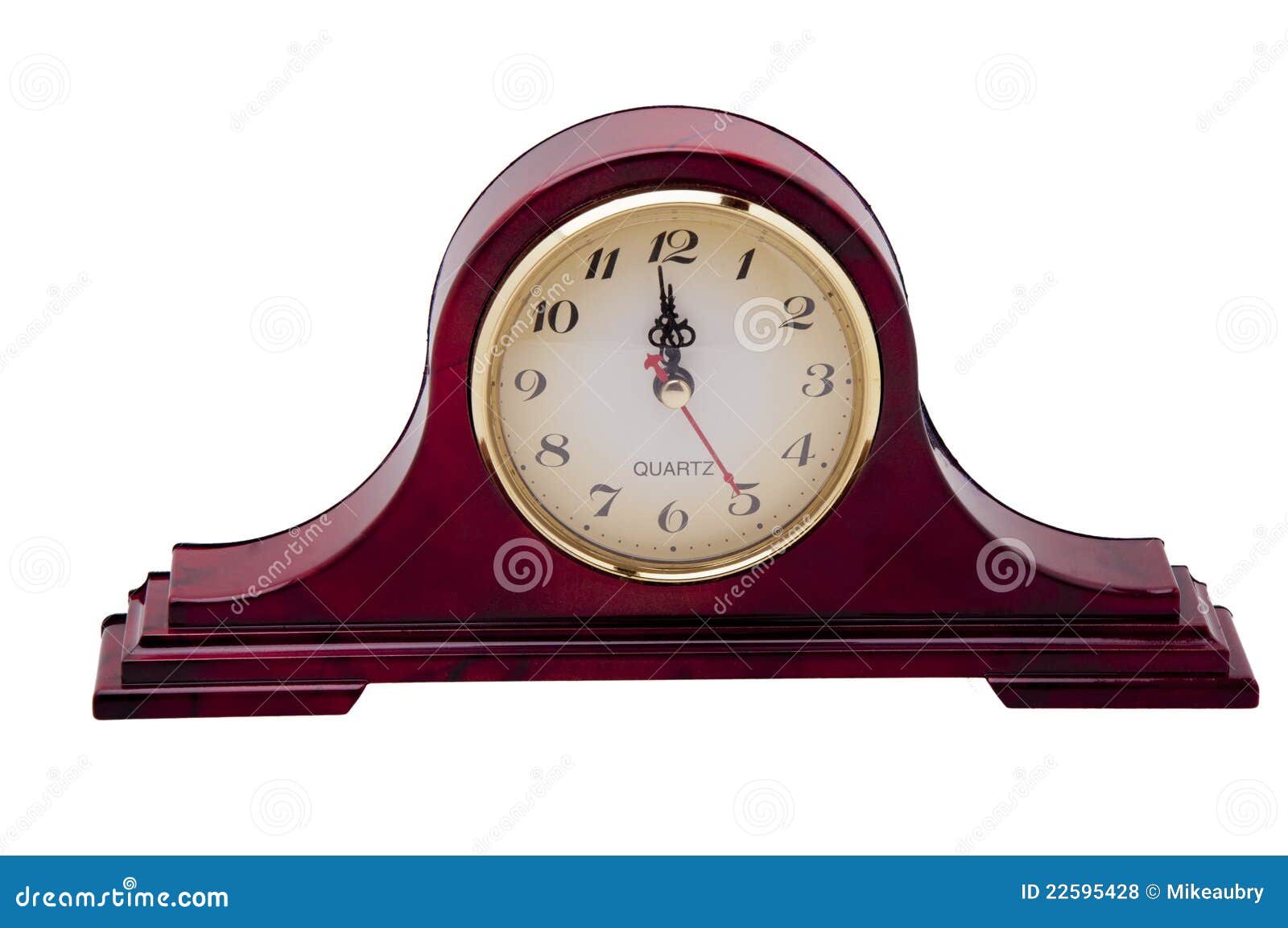 Small clock stock photo. Image of background, night, hour - 22595428