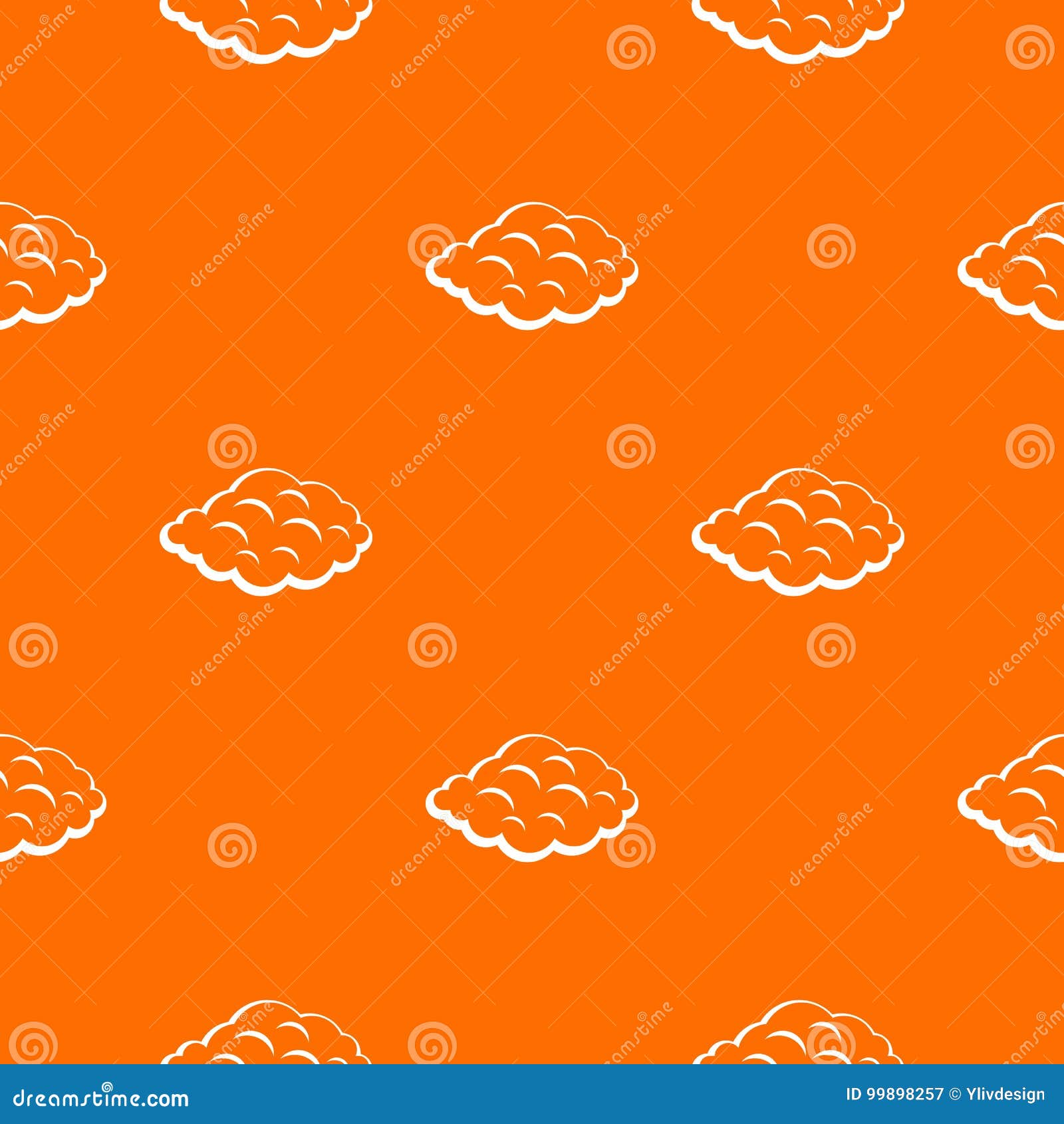 Small Cloud Pattern Seamless Stock Vector - Illustration of seamless ...