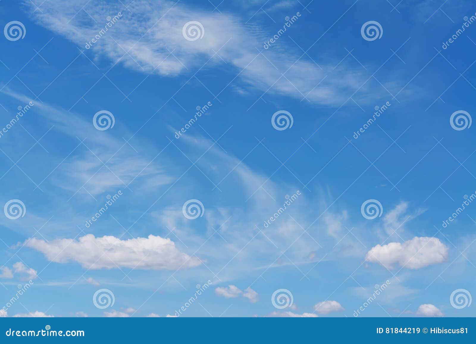 Small clouds in the sky stock image. Image of background - 81844219