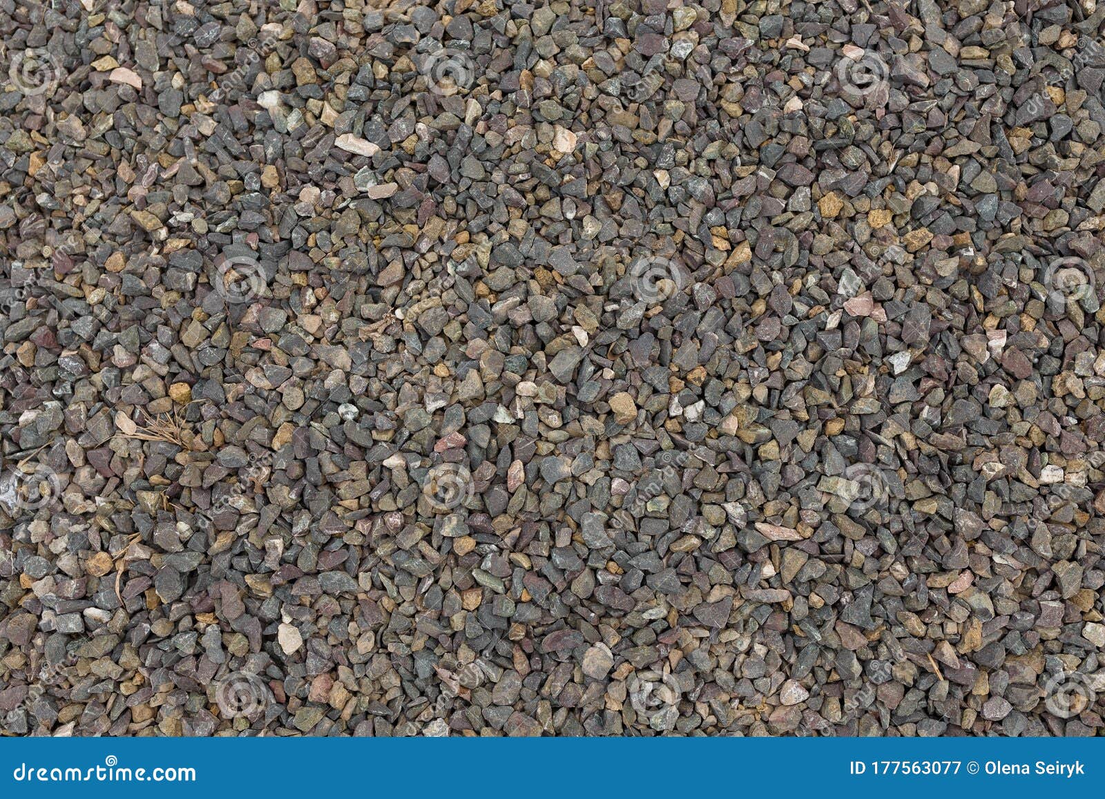 Small Cobbles, Cobblestones on the Ground. Texture Background Stock ...