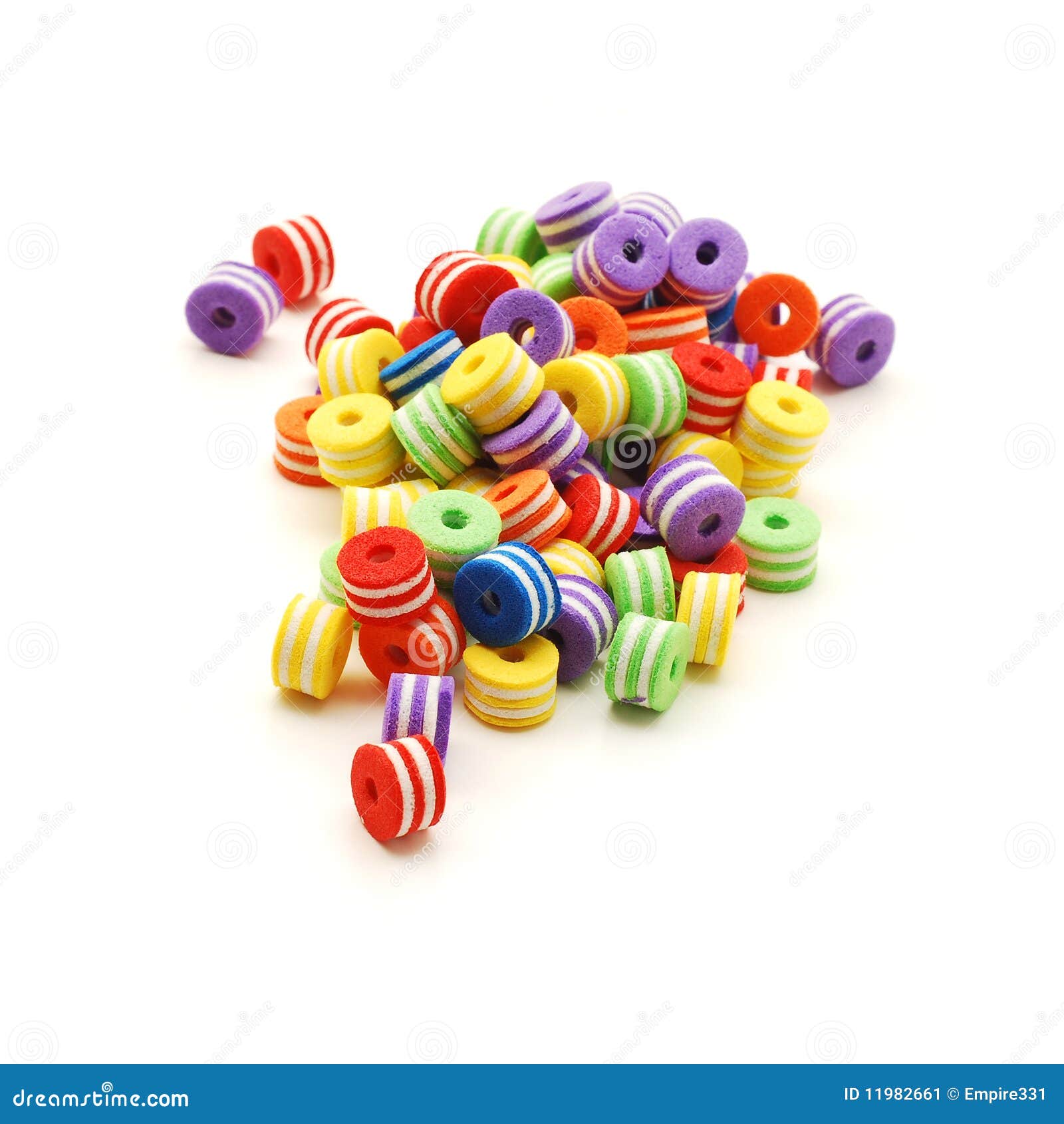 Small colored beads stock image. Image of toys, round - 11982661