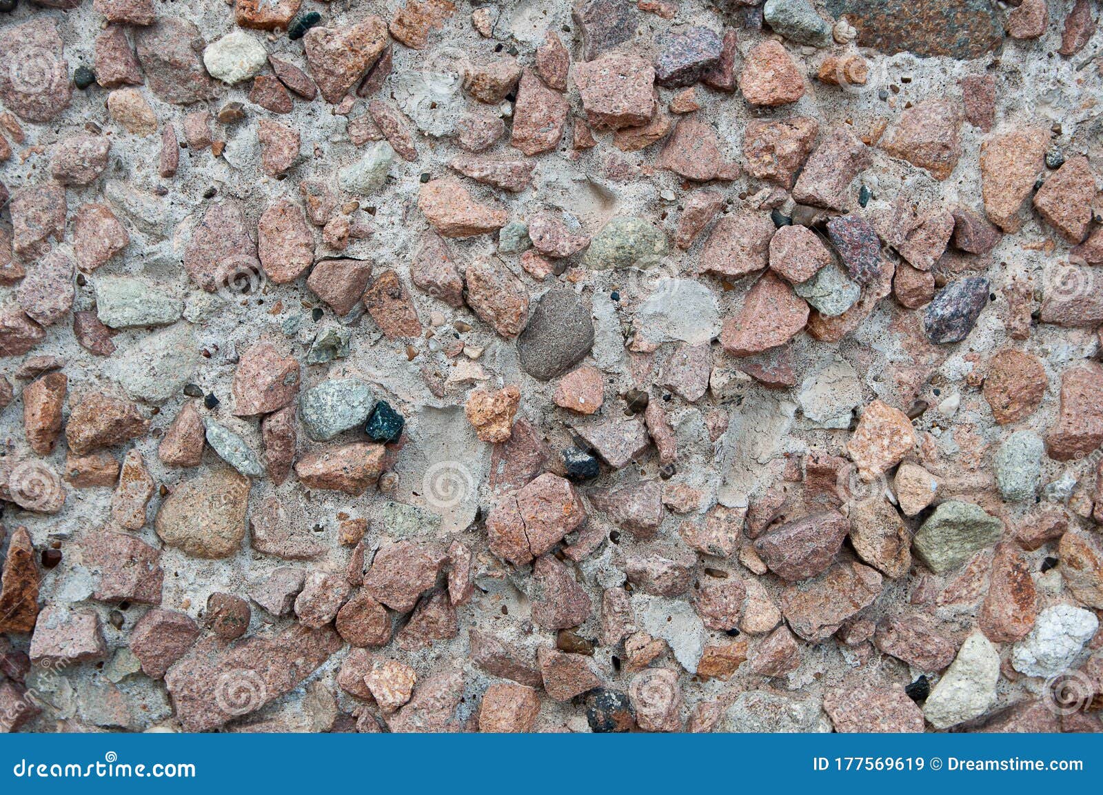 Small Colored Stones Cobblestones on the Road Stock Image - Image of ...