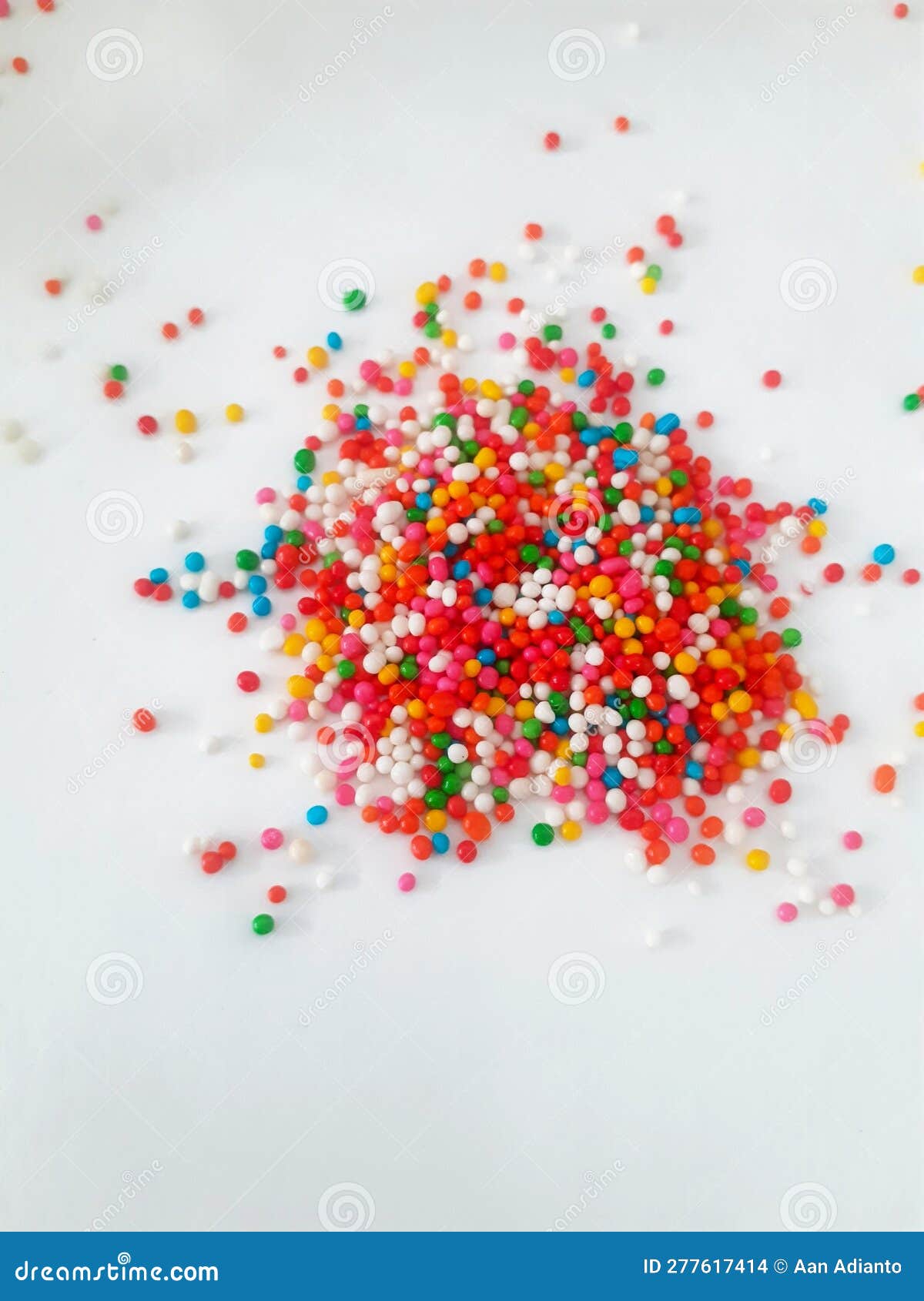 Small Colorful Granular Objects on a Black Background Look Adorable and ...