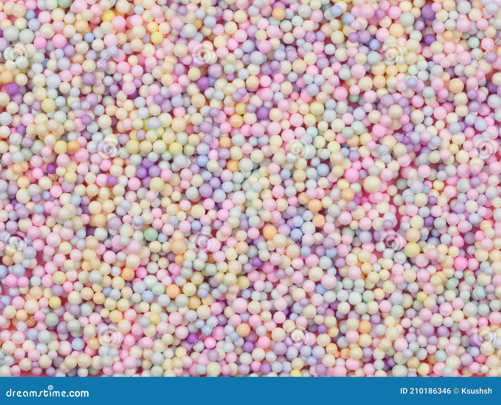 Small Colorful Pastel Balls Stock Photo - Image of cute, decoration ...