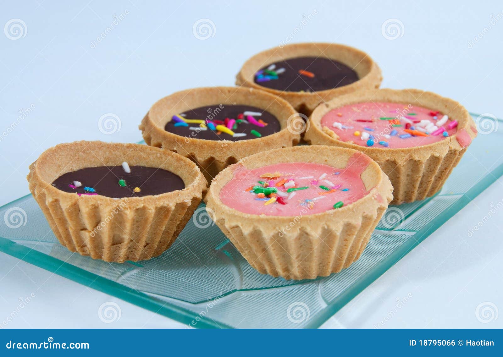 Small Colourful Tarts stock photo. Image of food, taste - 18795066