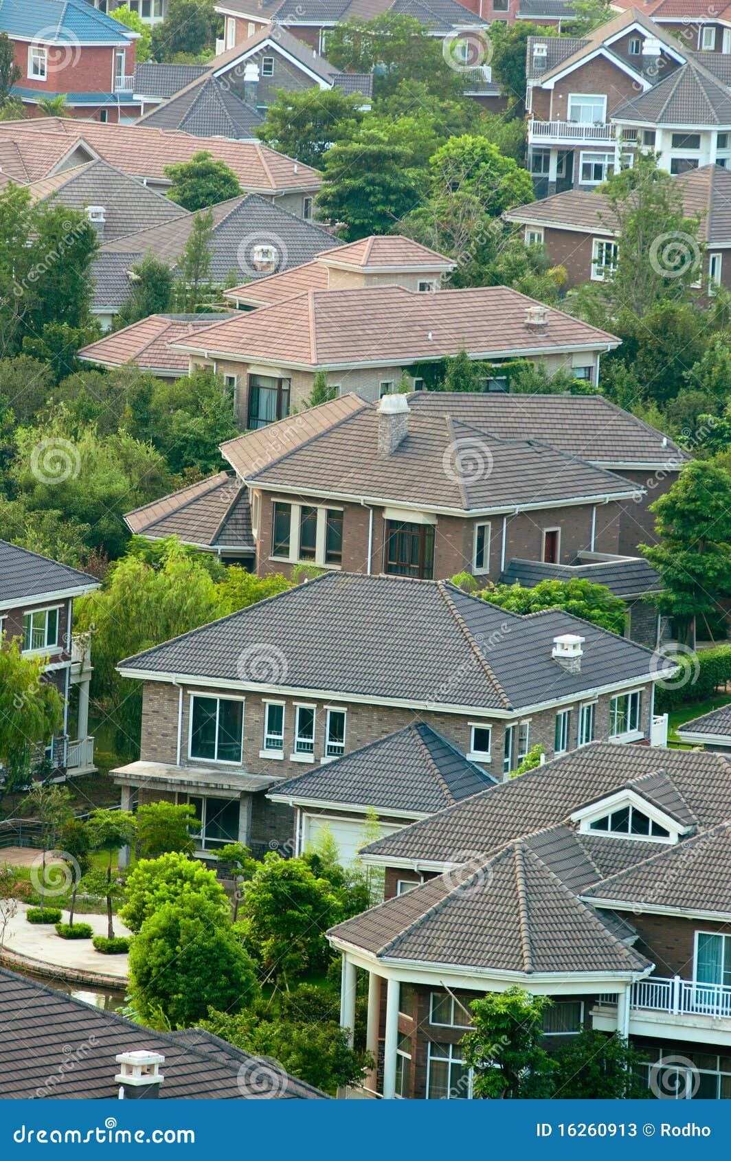 Small community stock image. Image of building, district - 16260913