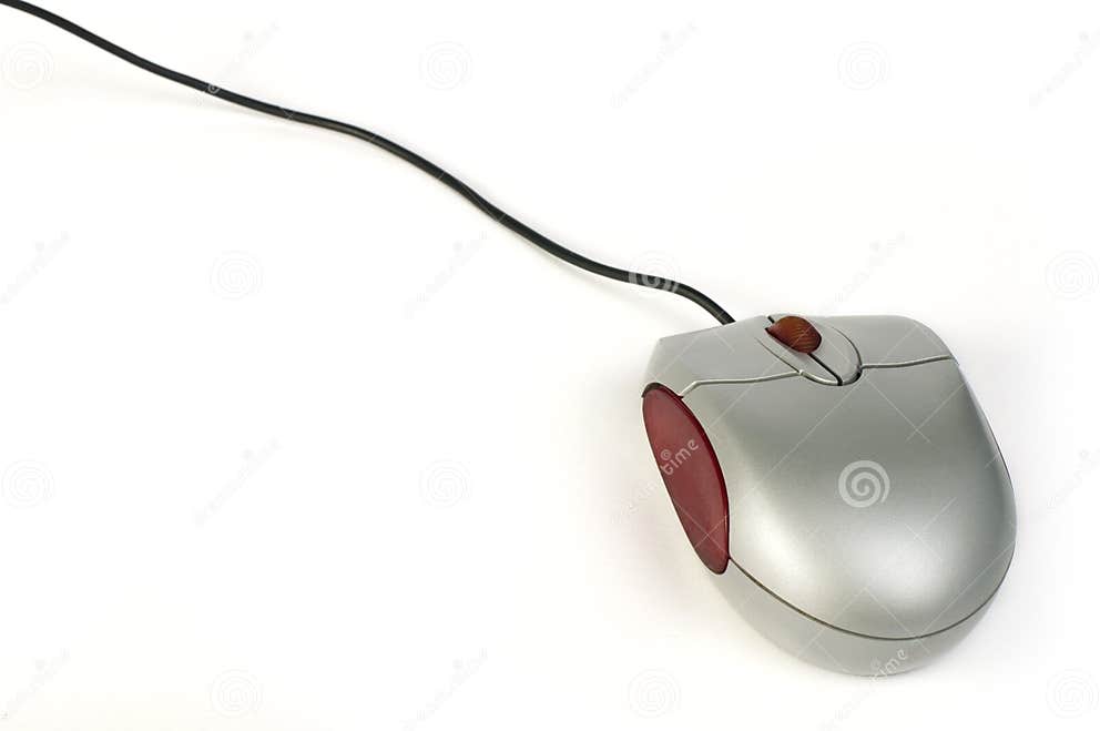 Small computer mouse stock image. Image of black, isolated - 28610175