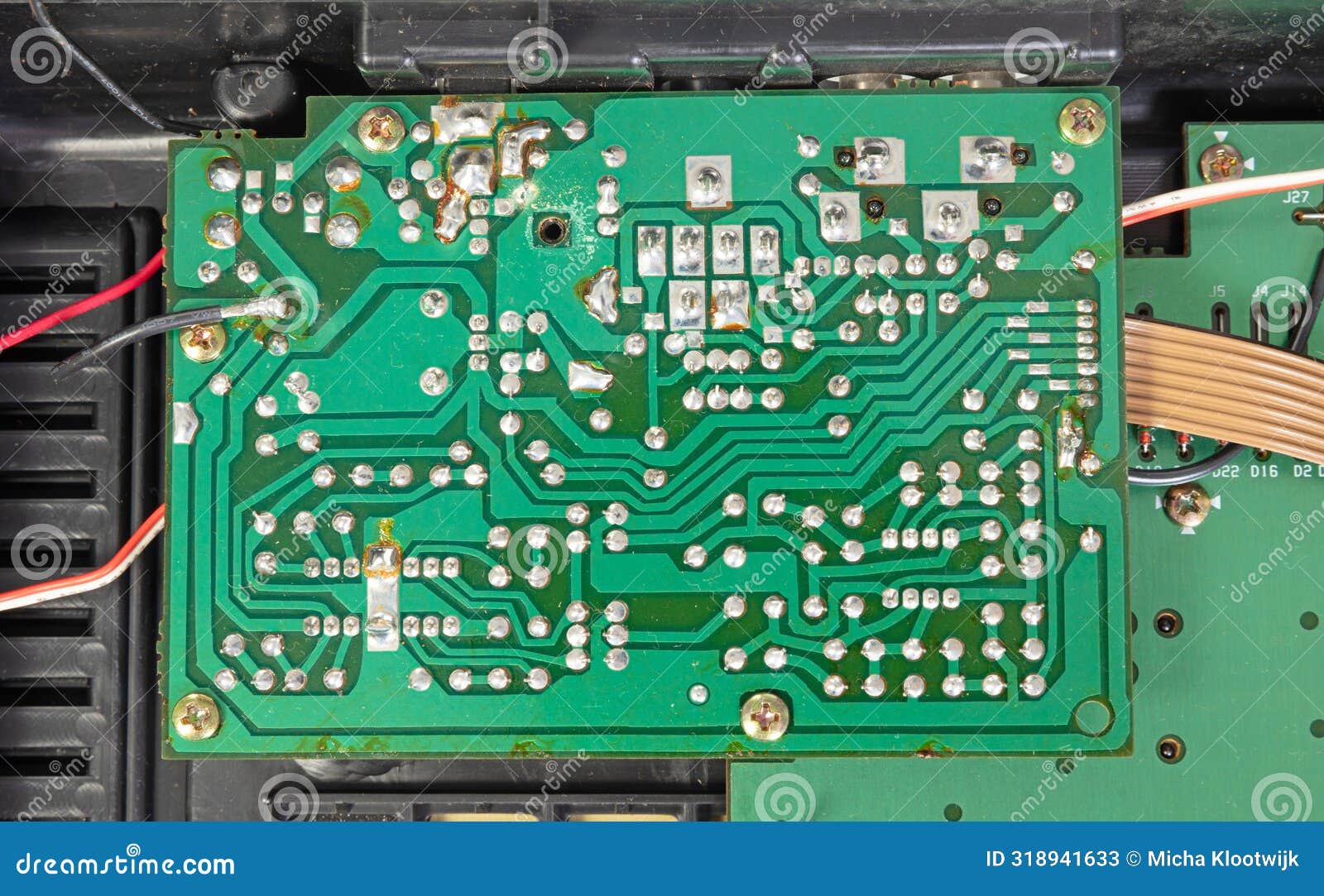 Small Computer Processing Unit System on Micro Chip Printed Circuit ...