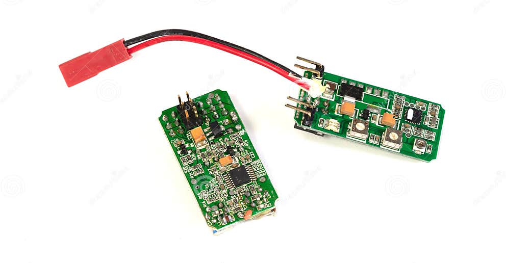 Small Computer Processing Unit System on Micro Chip Printed Circuit ...