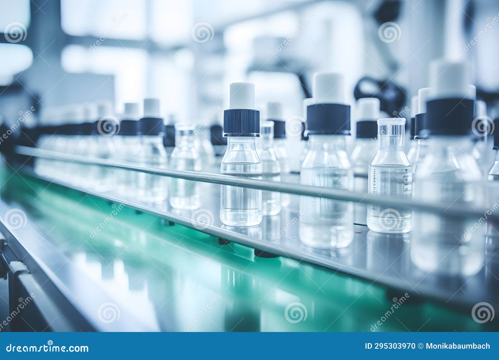 Small Containers in Science Laboratory Stock Illustration ...