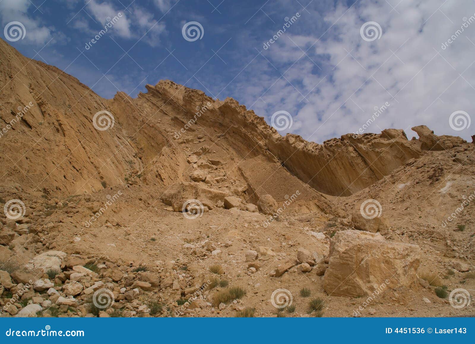 Small Crater cliff stock photo. Image of landscape, cloud - 4451536