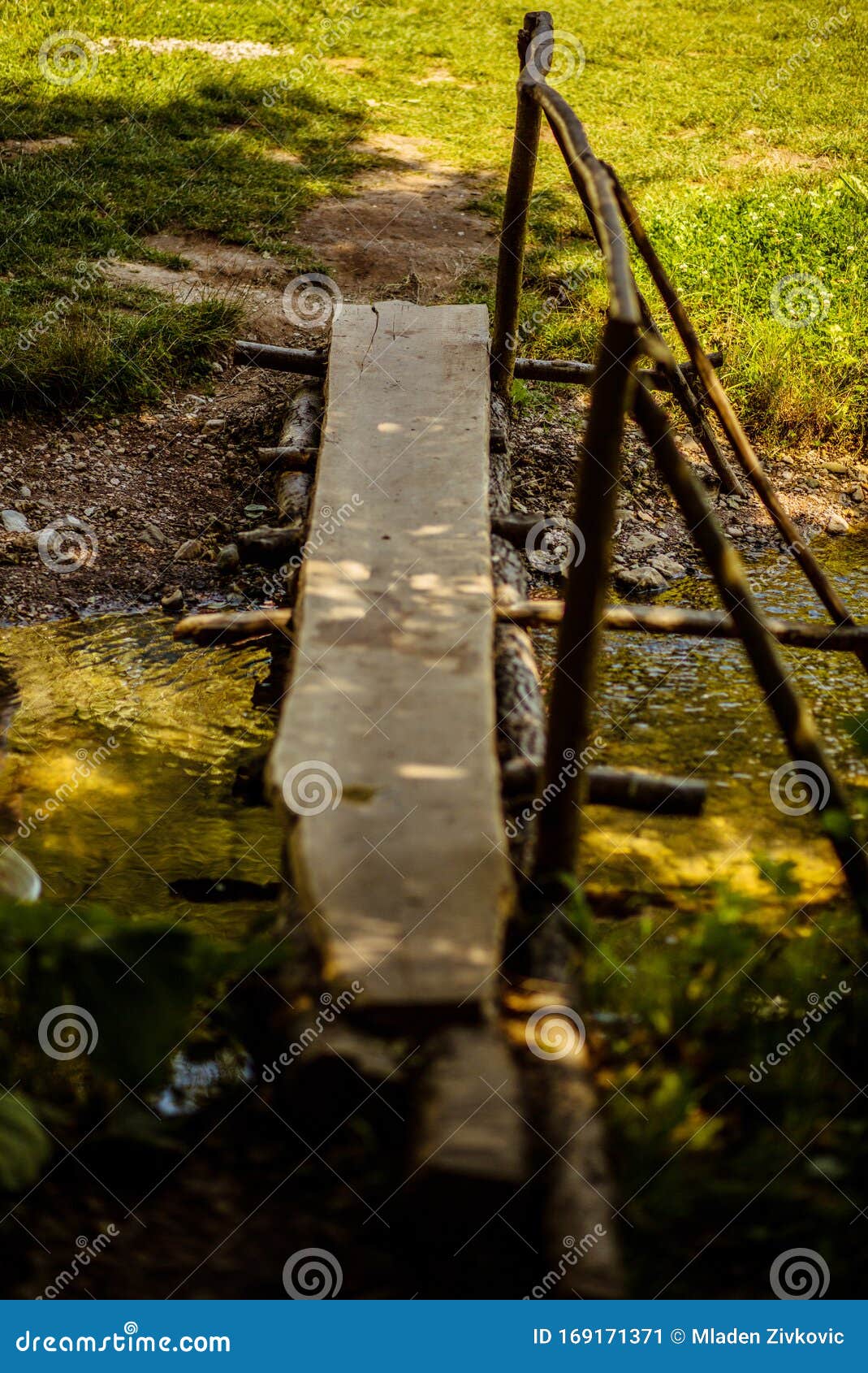Small creek under bridge stock image. Image of lens - 169171371