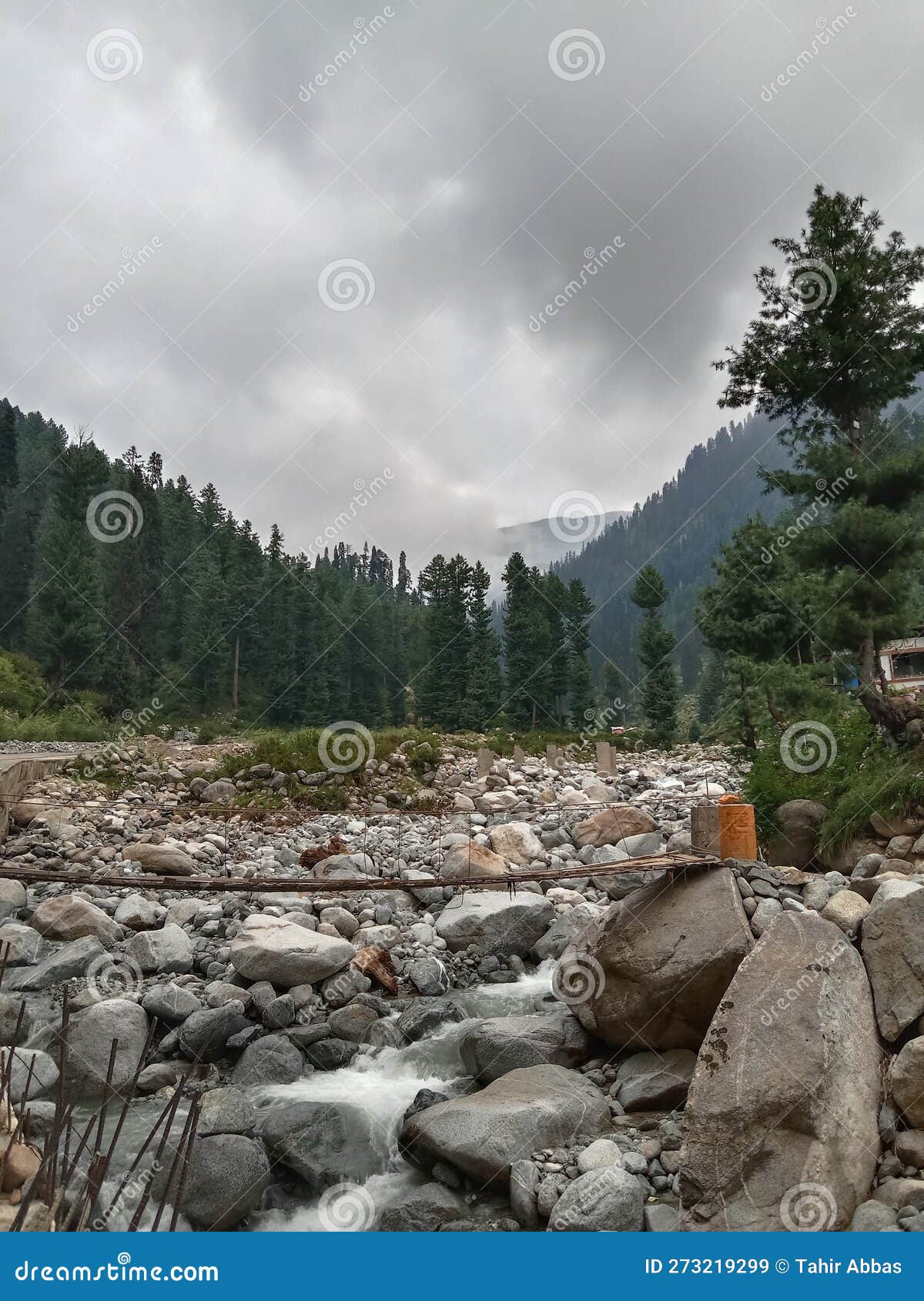 Small Crossing Bridge Over Stream Stock Image - Image of stream, small ...