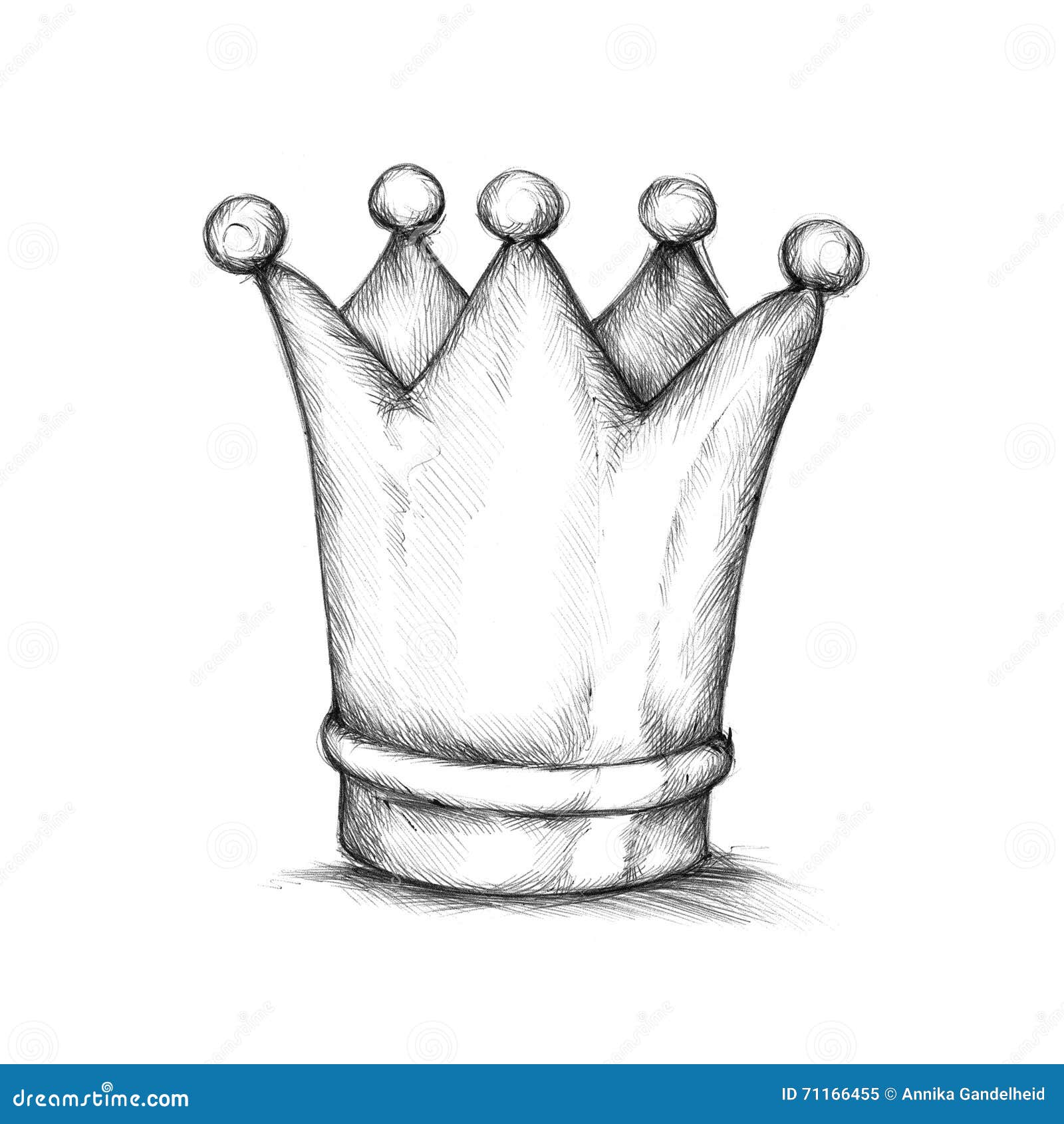 Crown. Small Stylized Crown - Vector Linear Picture For Coloring Book ...