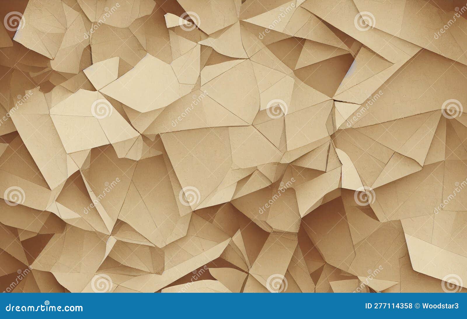 Small Cut Pieces of Vintage Beige Paper Texture for Background Stock ...