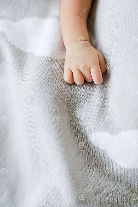 A small cute baby hand stock image. Image of background - 183390865